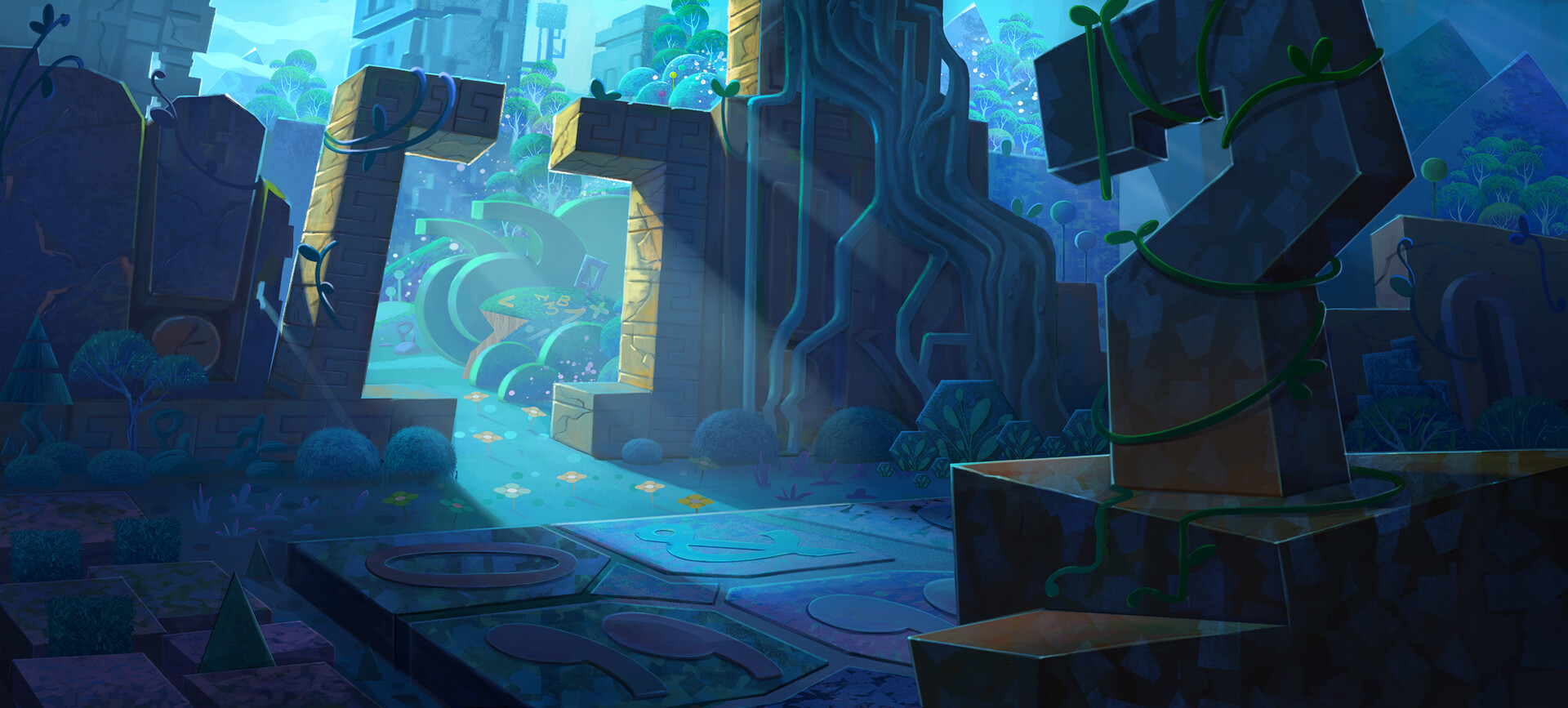 ArtStation - The environment concept_Punctuation-sentences