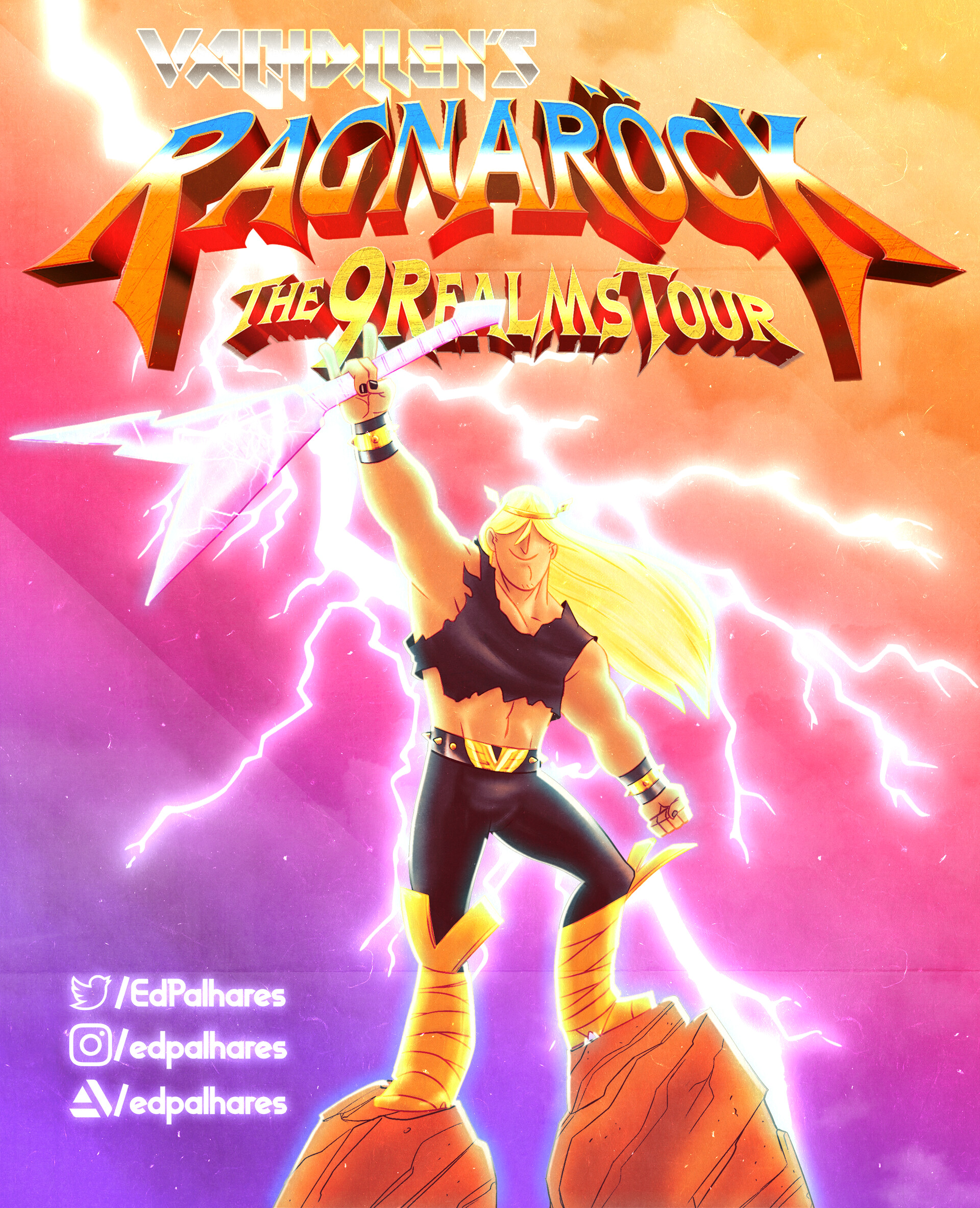 ArtStation - Valhallen`s RagnaRock Tour
