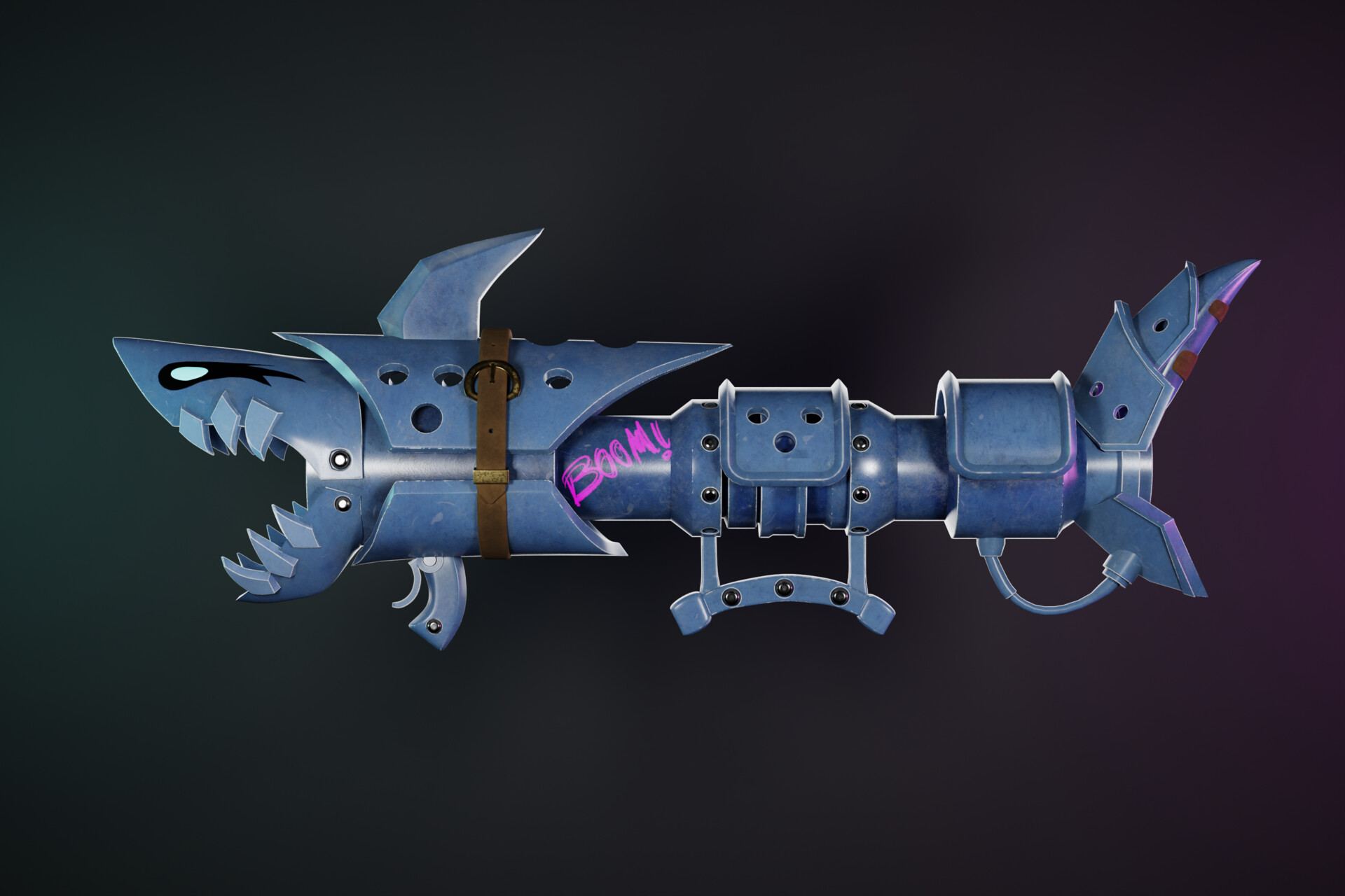 ArtStation - Jinx bazooka shark