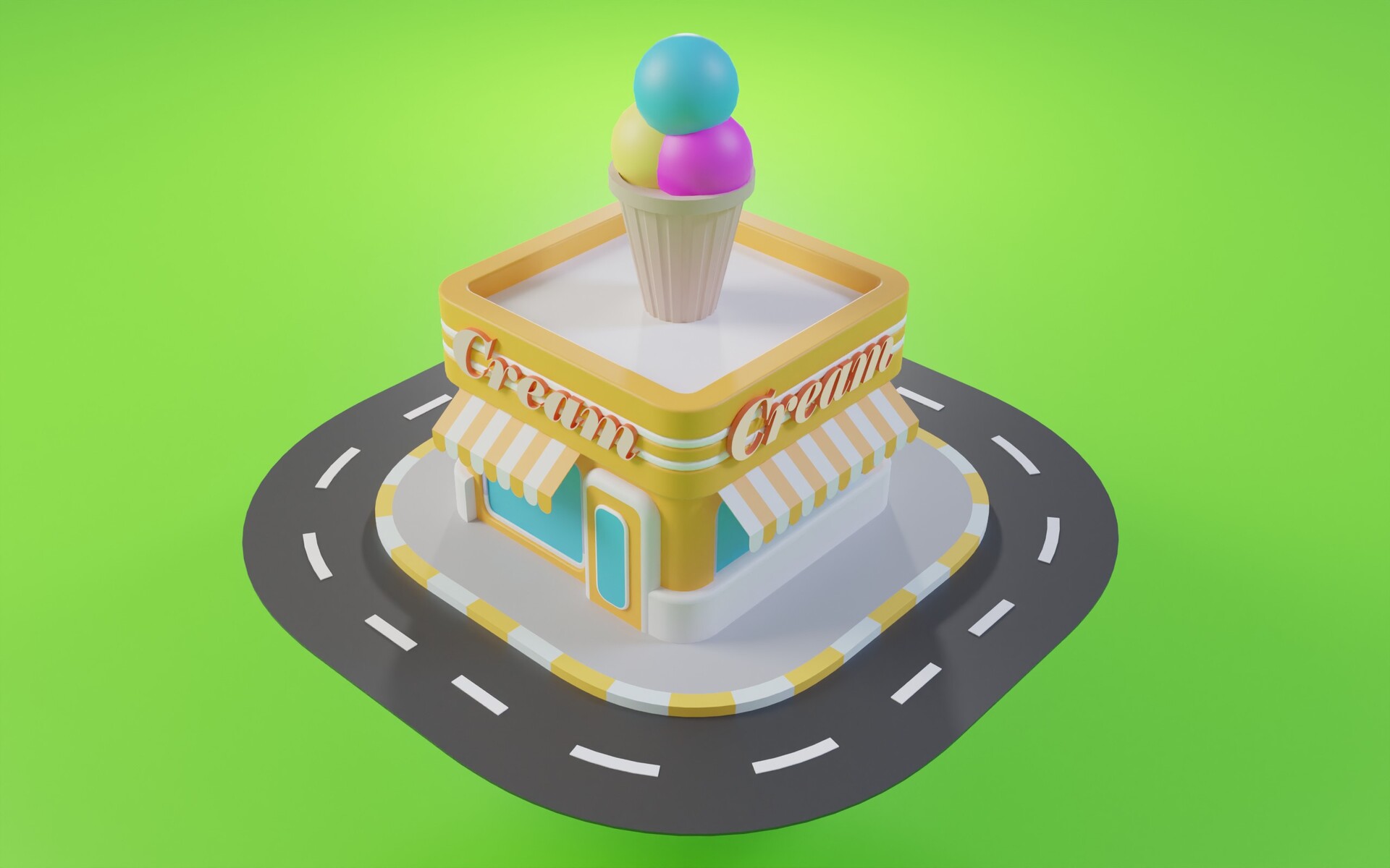 ArtStation - Build İce Cream