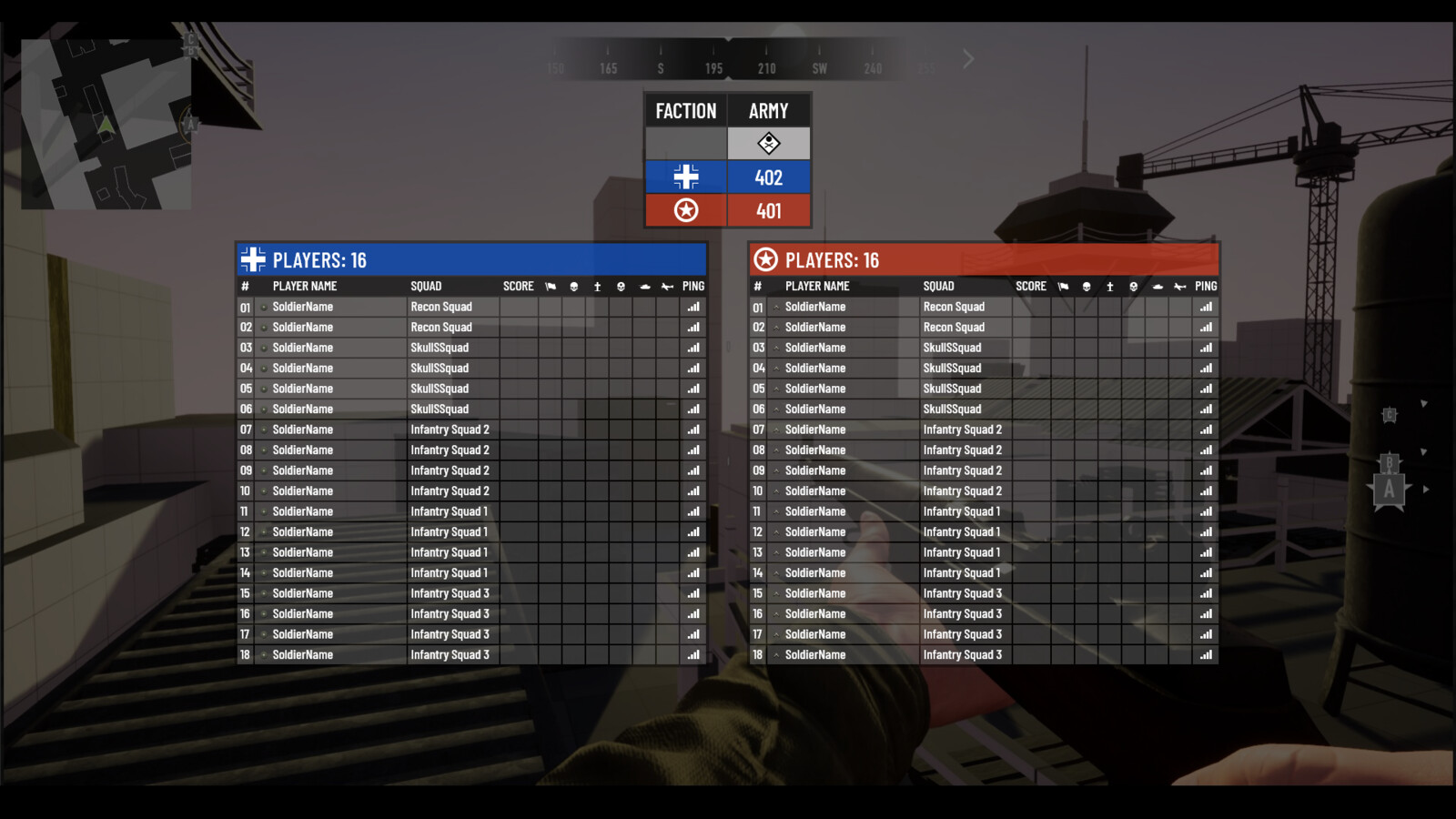 Vaggelis Arabatzoglou - H&G - In-Game Scoreboard (UI Mockup)
