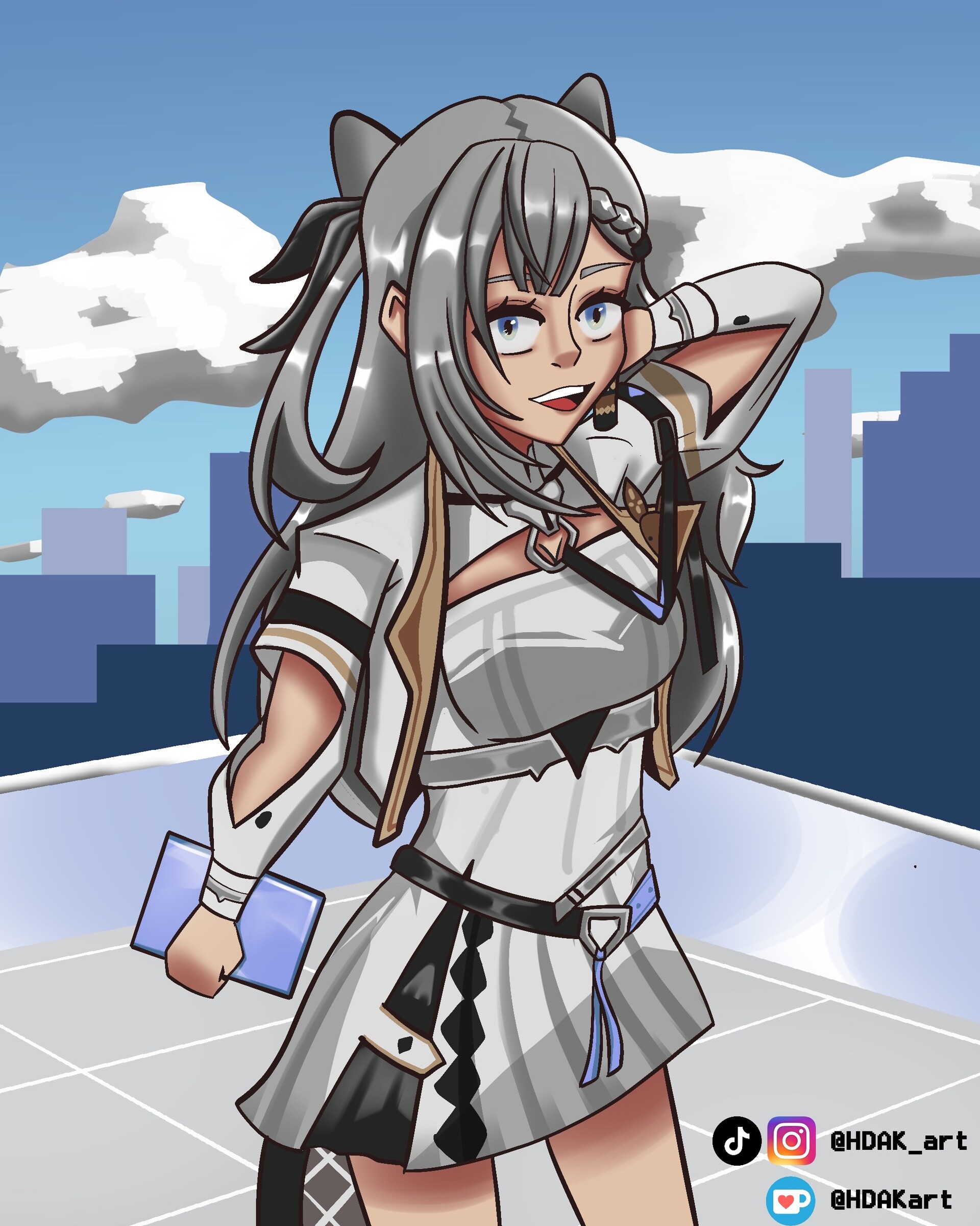 ArtStation - Vestia Zeta hololive ID gen3