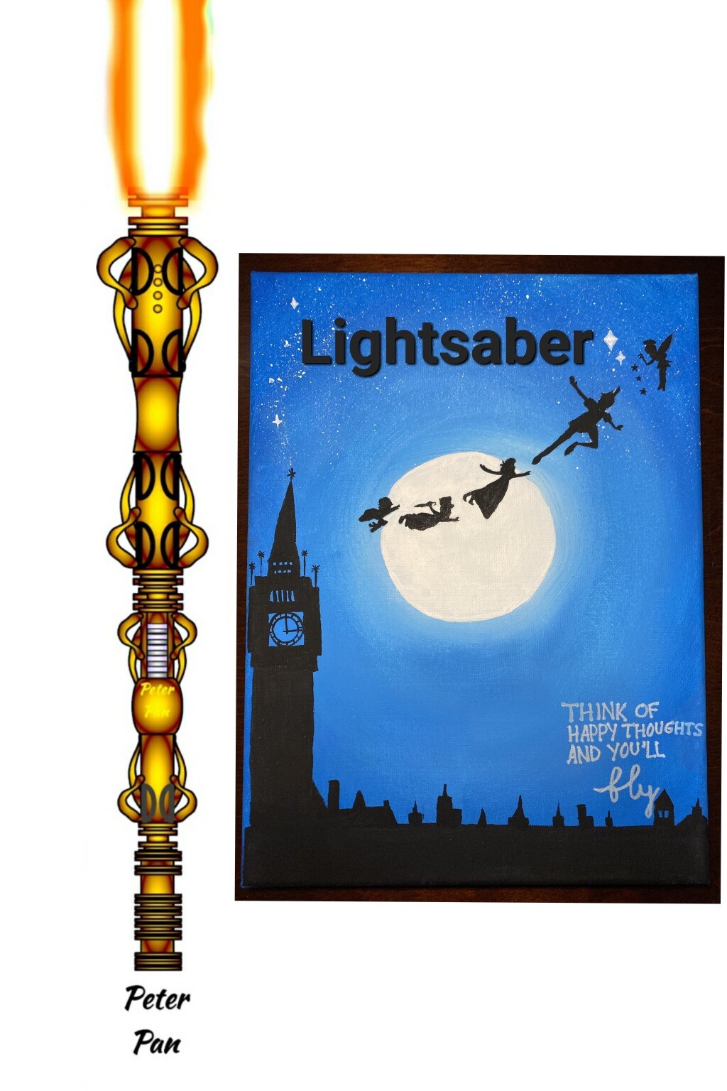 ArtStation - ( Peter Pan ) Original lightsaber concept