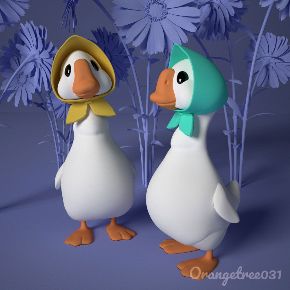 ArtStation - Duck modeling