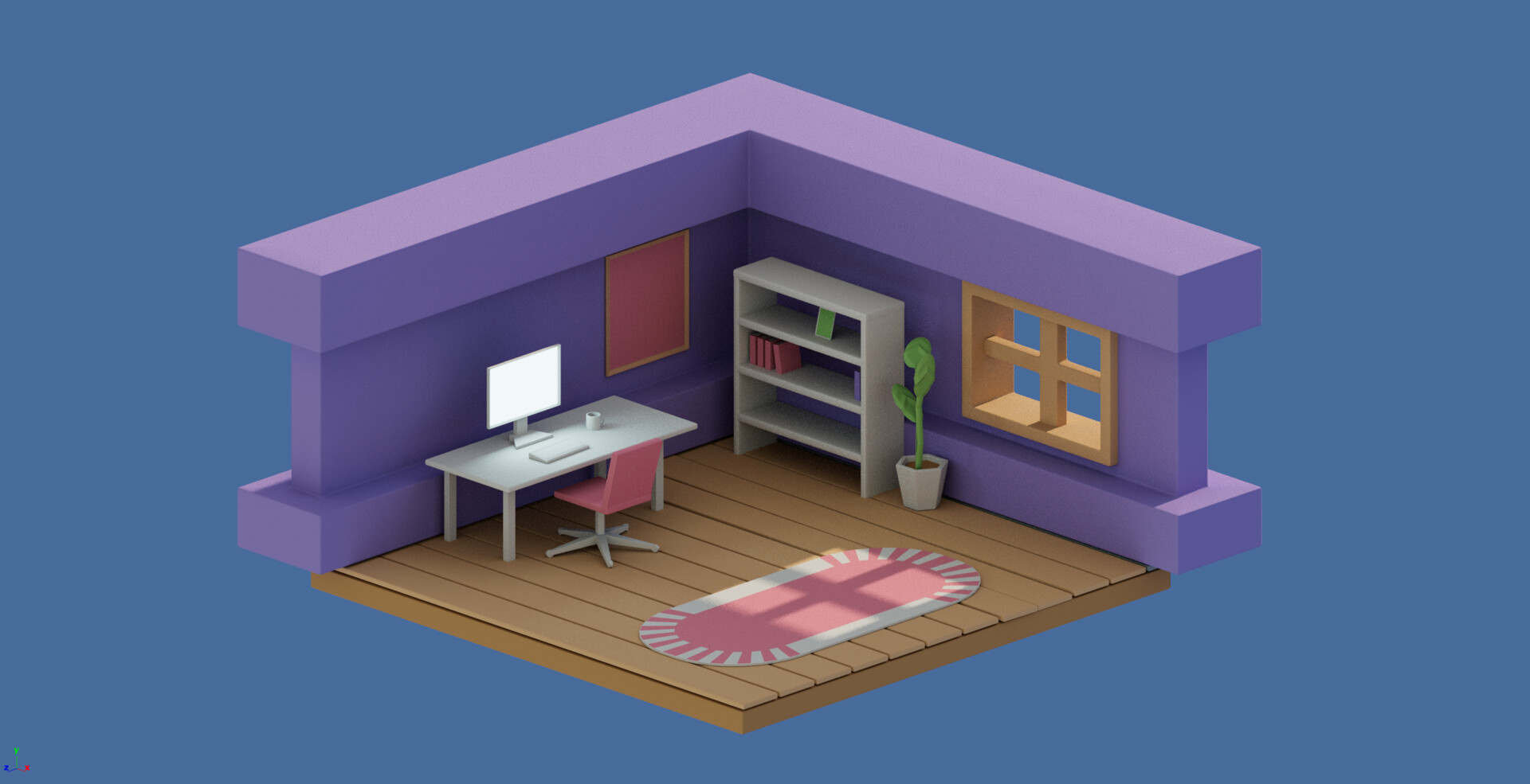 ArtStation - 3d test room