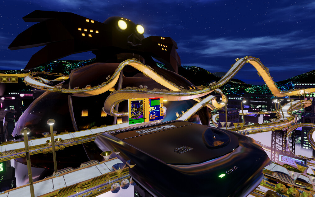 ArtStation - Stardust Speedway - Present