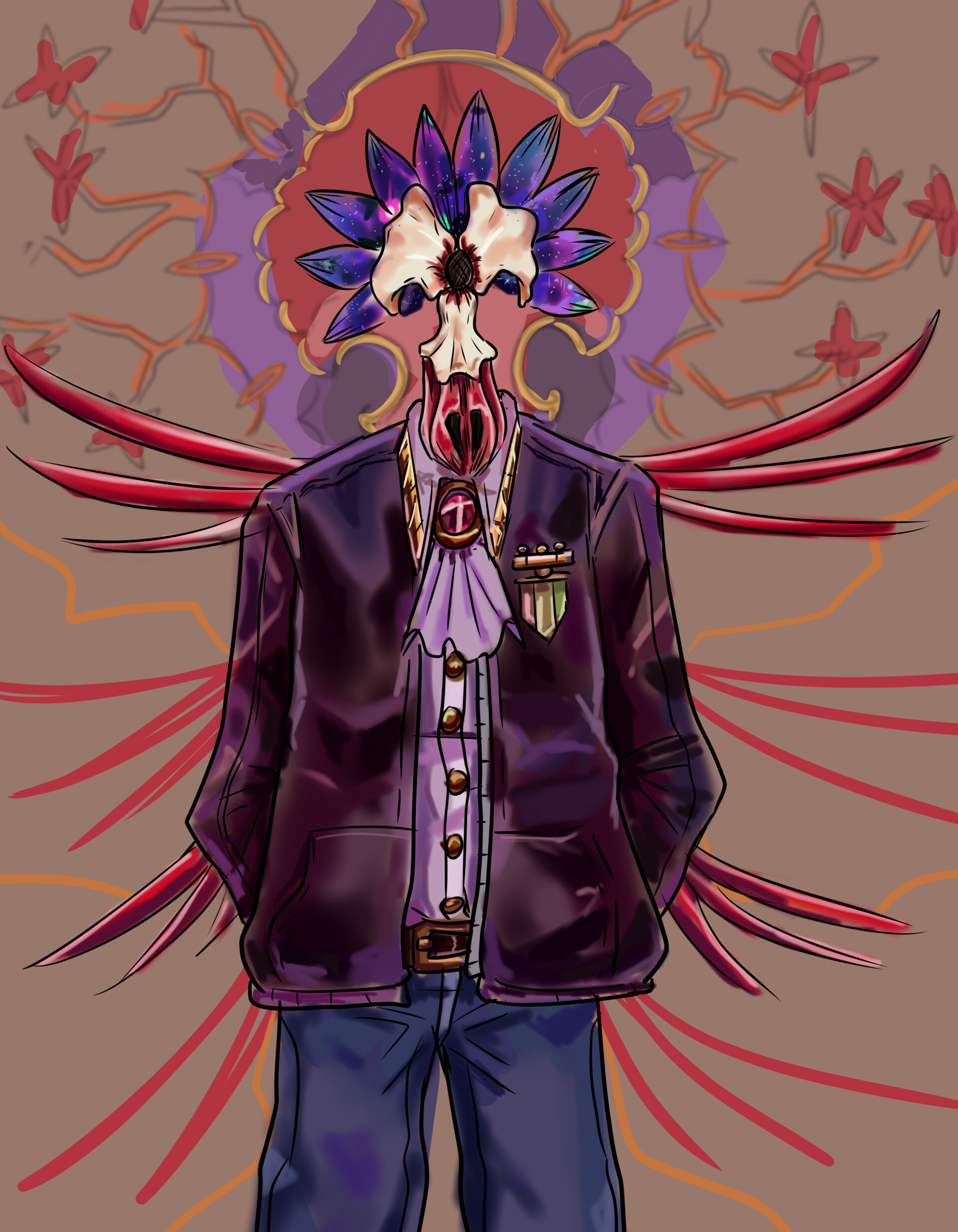 ArtStation - Designed the Death Principle Flower