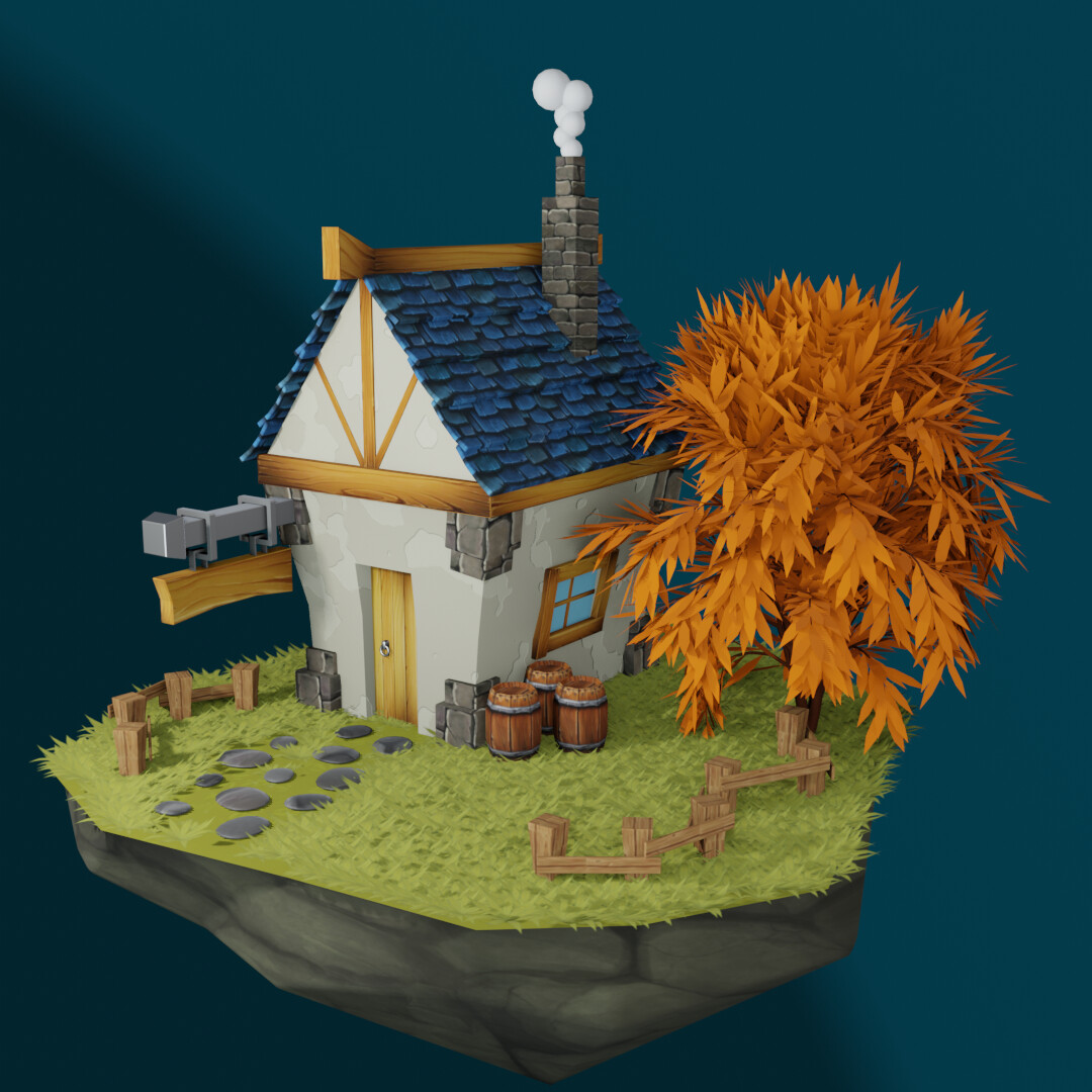 ArtStation - My first render