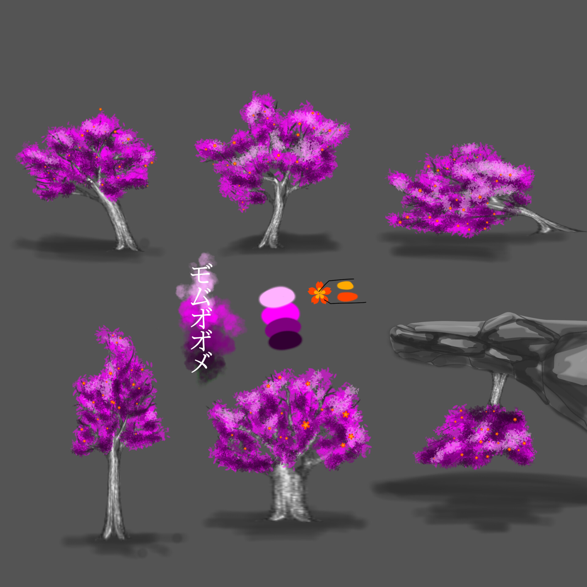 ArtStation - trees in my world