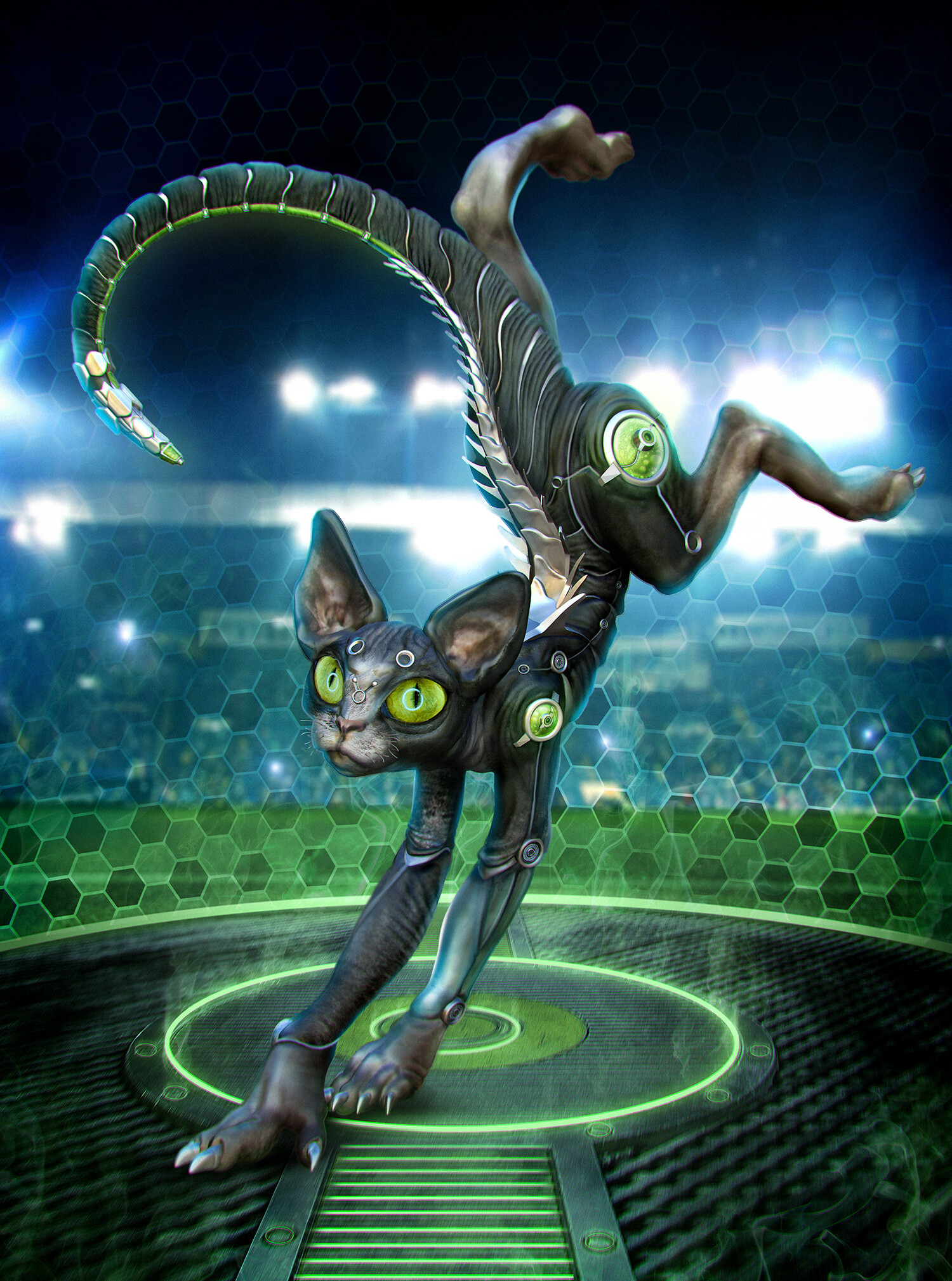 Sarah Lynn Reynolds - Cyber Zoo: Kineti The Cat