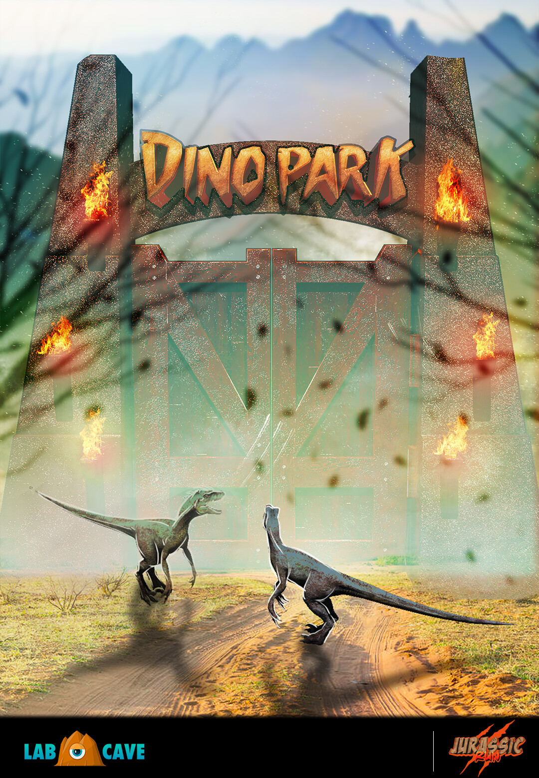 LAB CAVE - Dinosaur Apps - CRO assets for Google Play and iTunes Connect