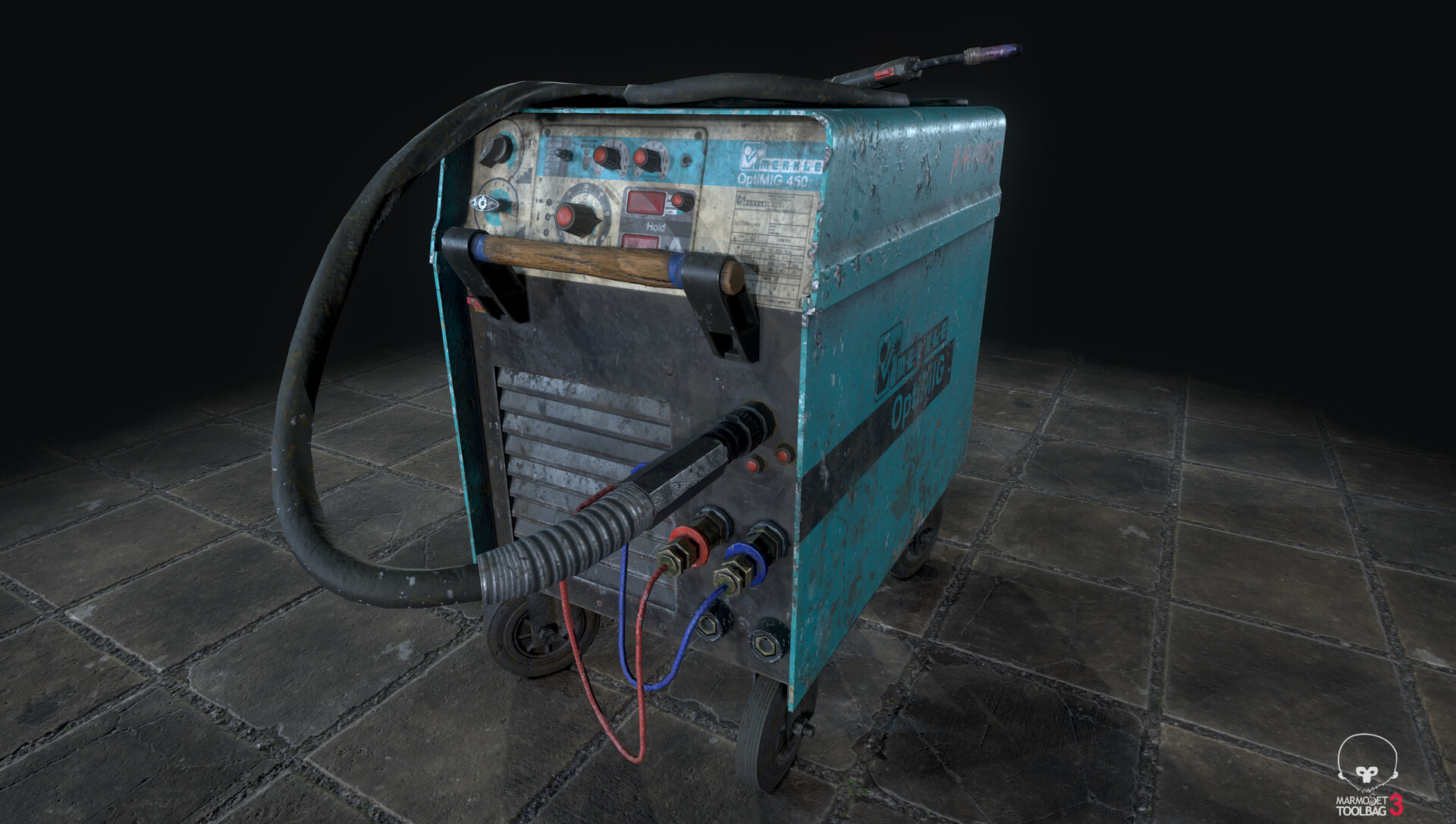 ArtStation - Welding Machine Optimig 450