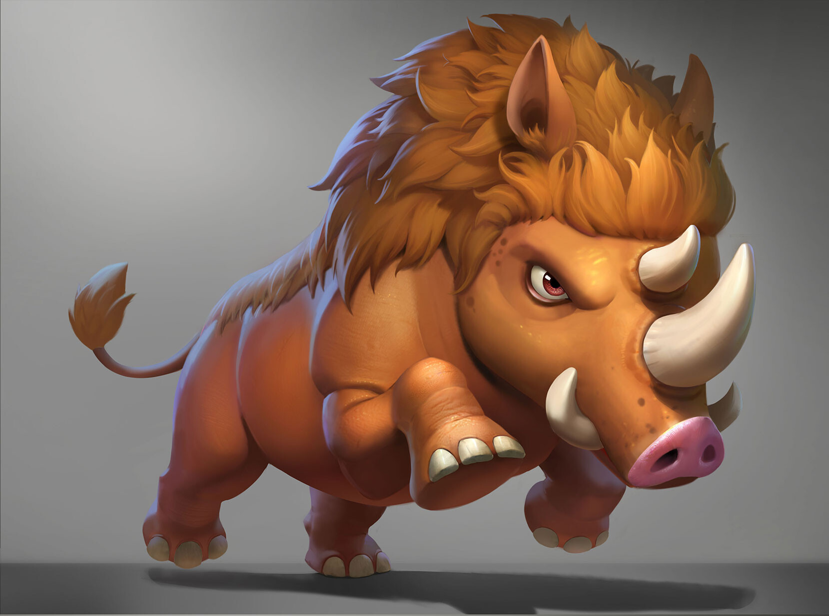 ArtStation - wild boar
