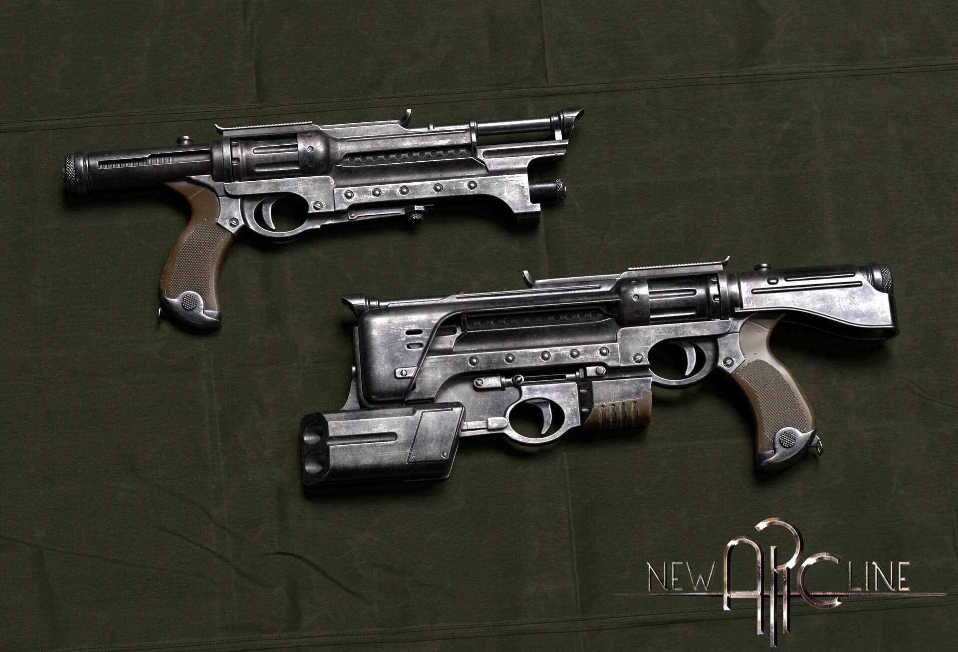 ArtStation - DieselPunk Weapon