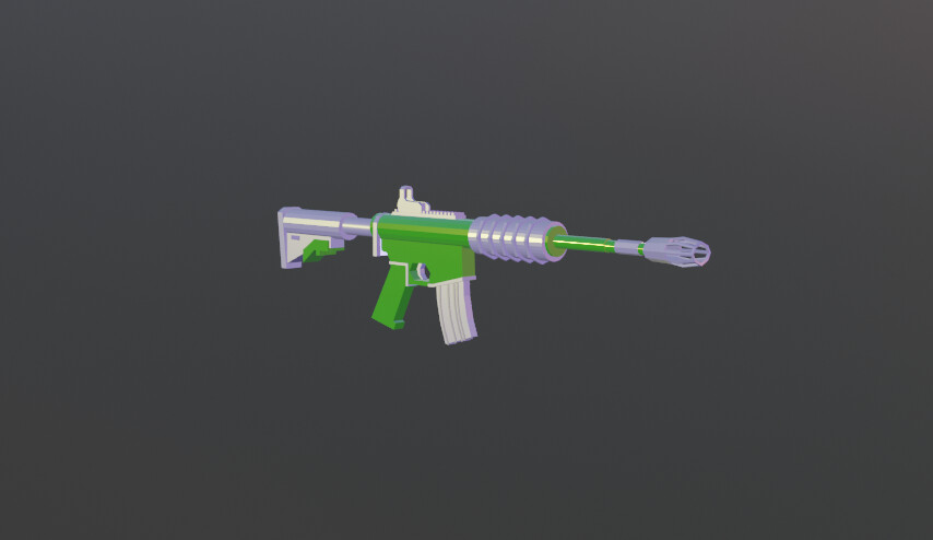 ArtStation - The Gun