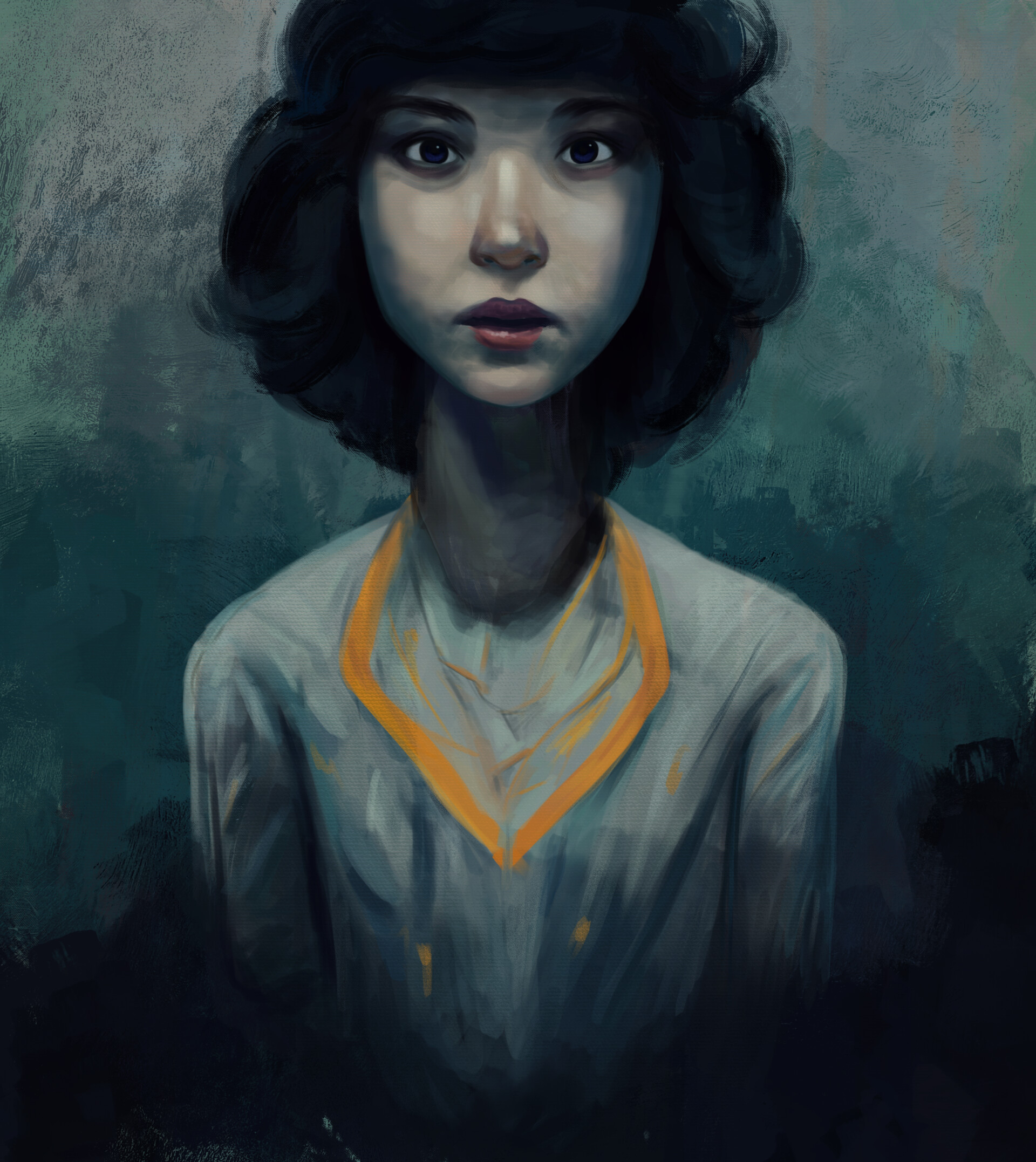 ArtStation - Dark portrait