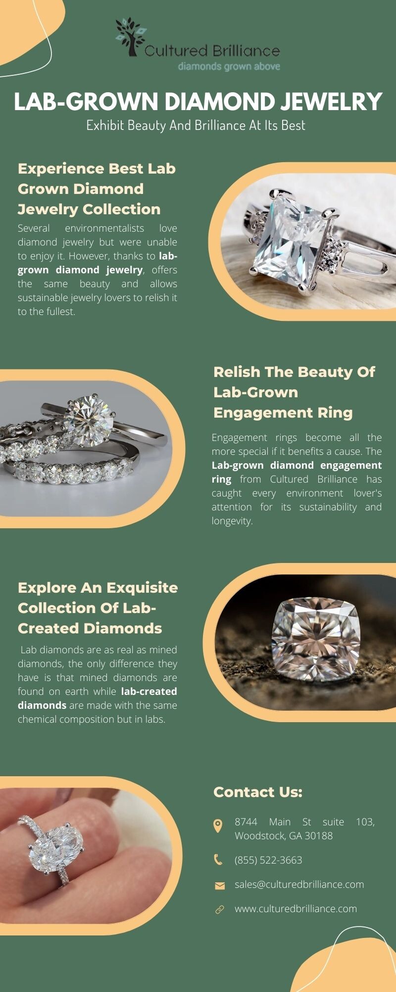 ArtStation - Lab-Grown Diamond Jewelry Exhibit Beauty And Brilliance At ...