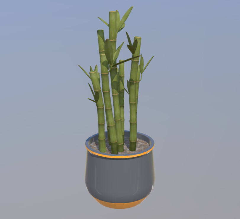 ArtStation - Low poly plants