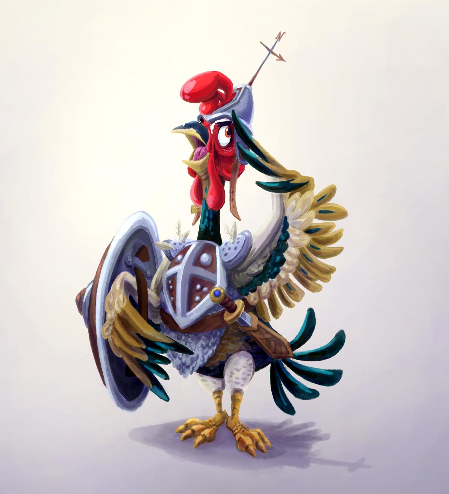 ArtStation - Lord Chicken Nuggets III