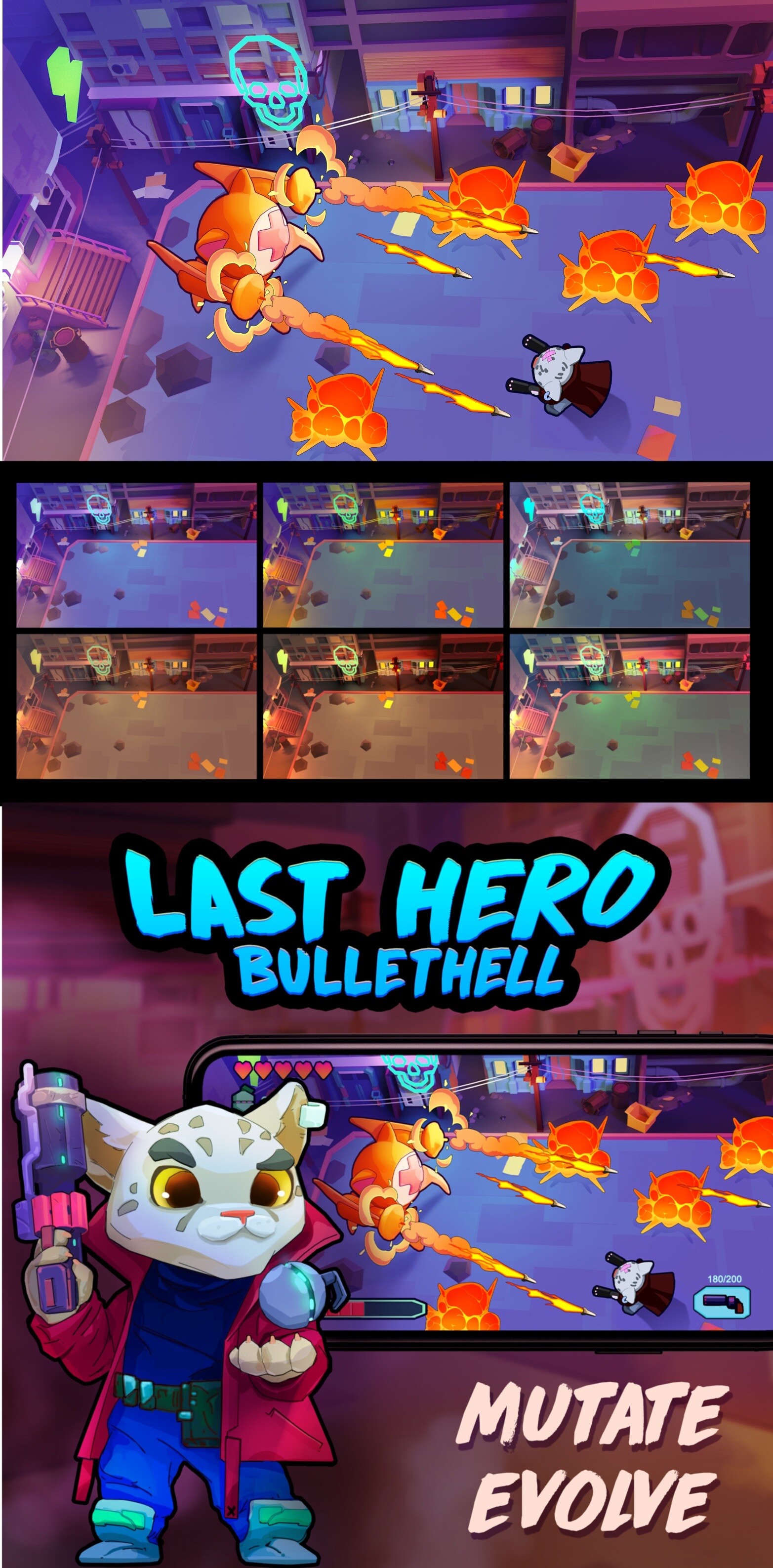 ArtStation - cyber cats concept gameplay