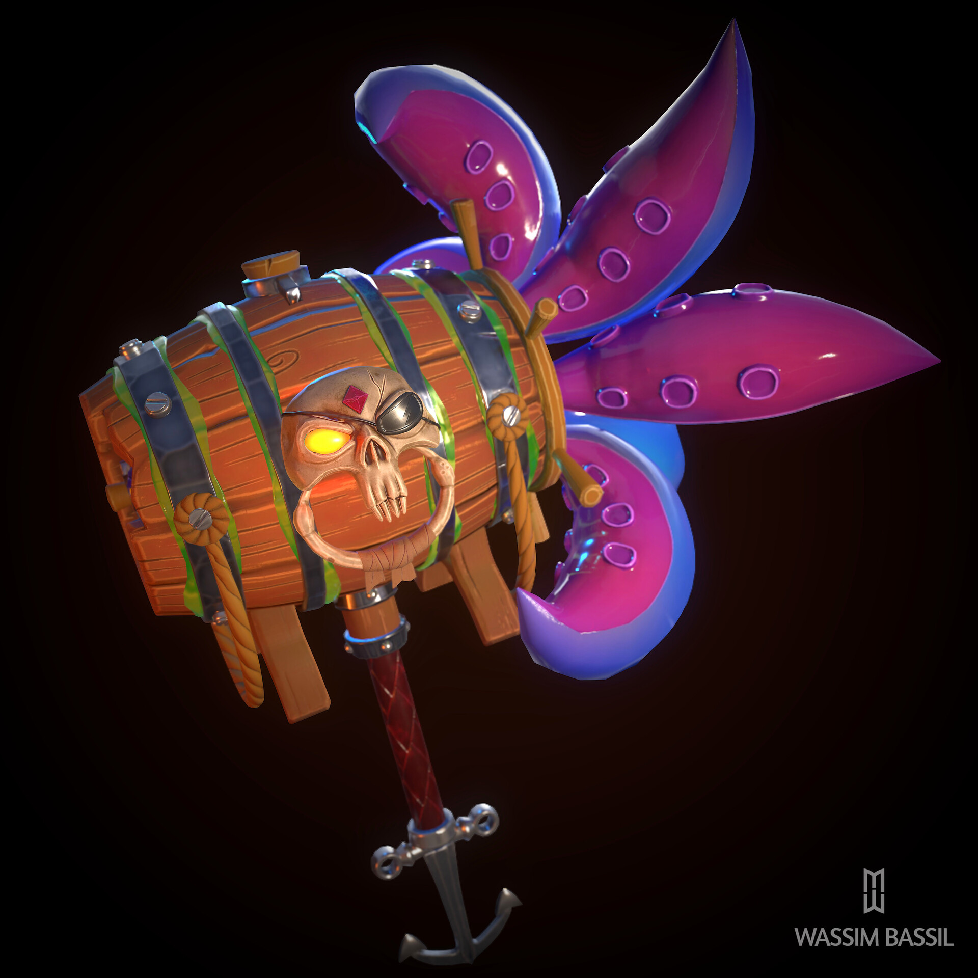 ArtStation - Stylized Hammer