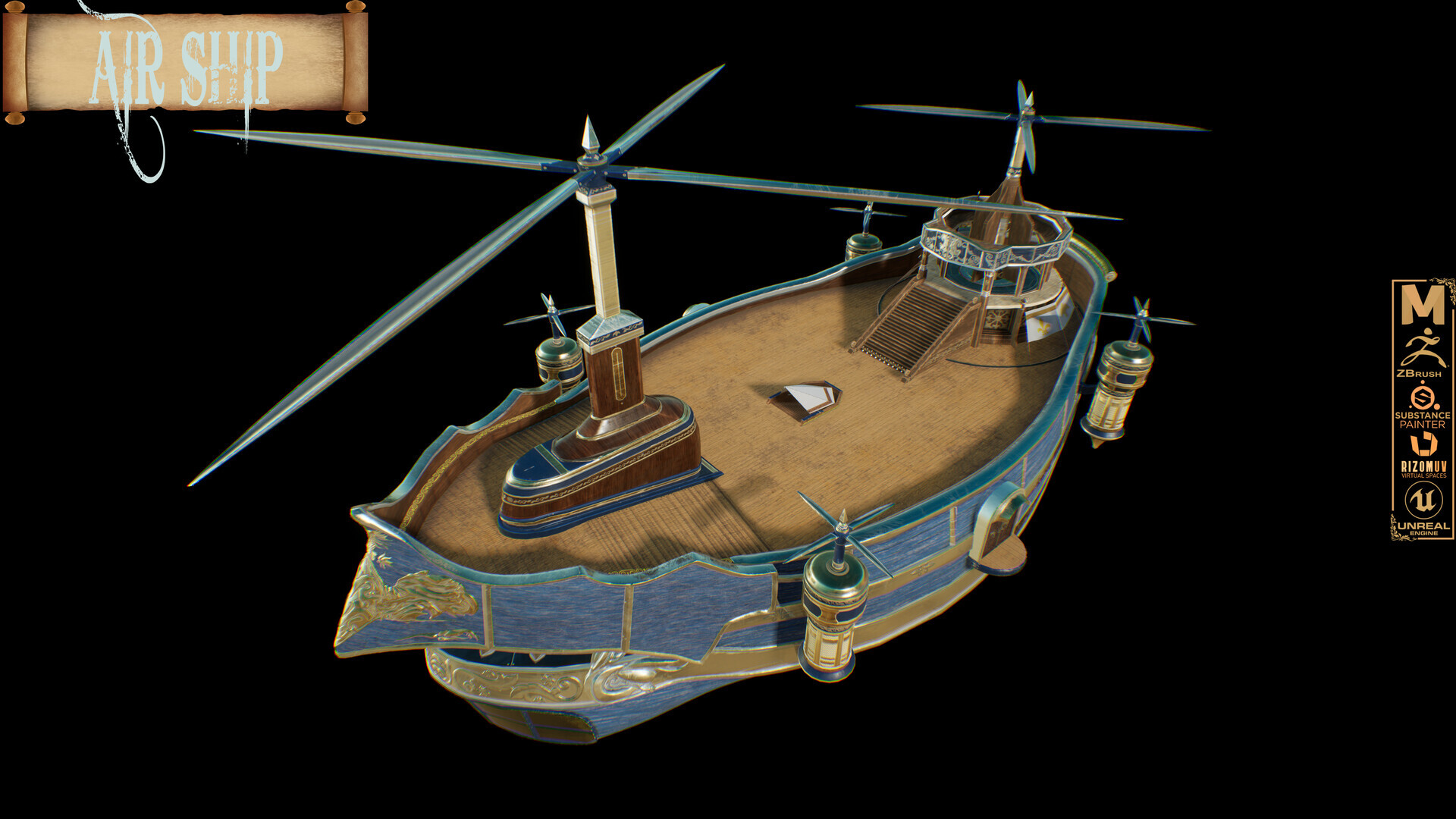 ArtStation - AIRSHIP