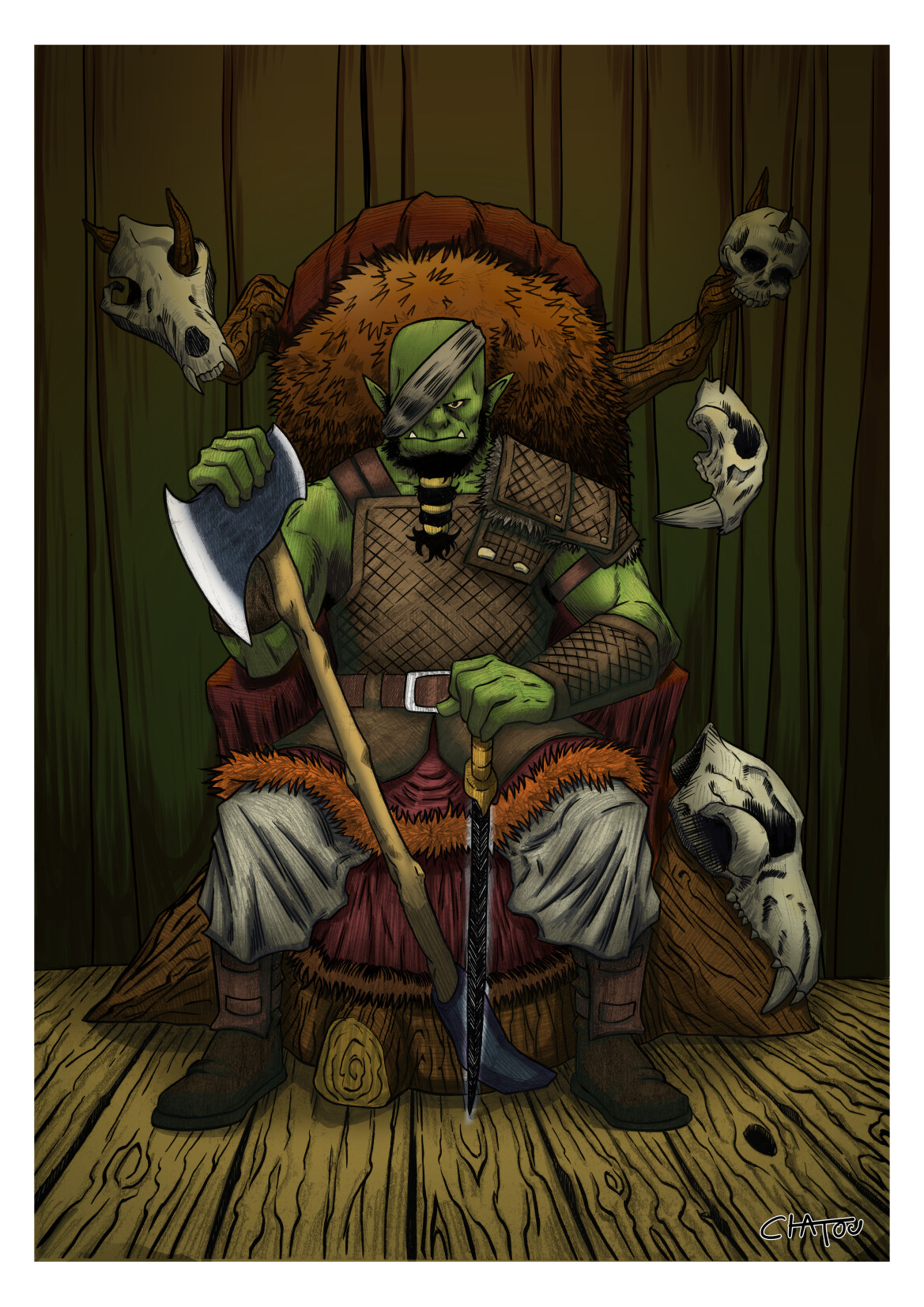 ArtStation - Rogar, The Fearless (O.C)