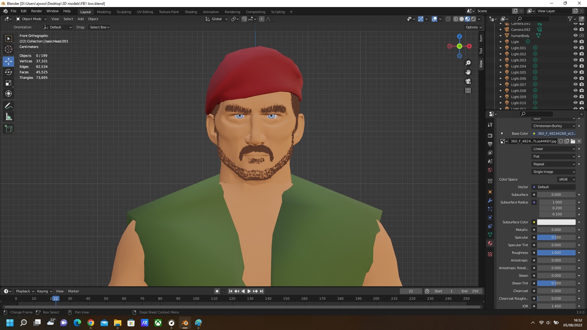 ArtStation - Updated central Character models