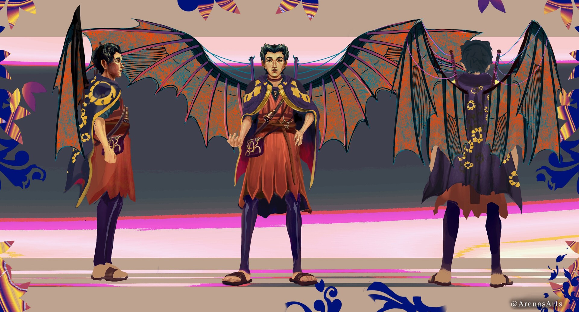 John Arenas - The Gracious Engineer, character visual development 3