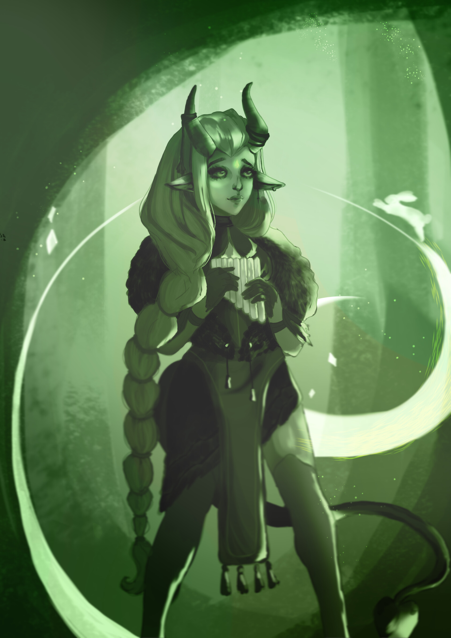 ArtStation - DnD Character - Tiefling