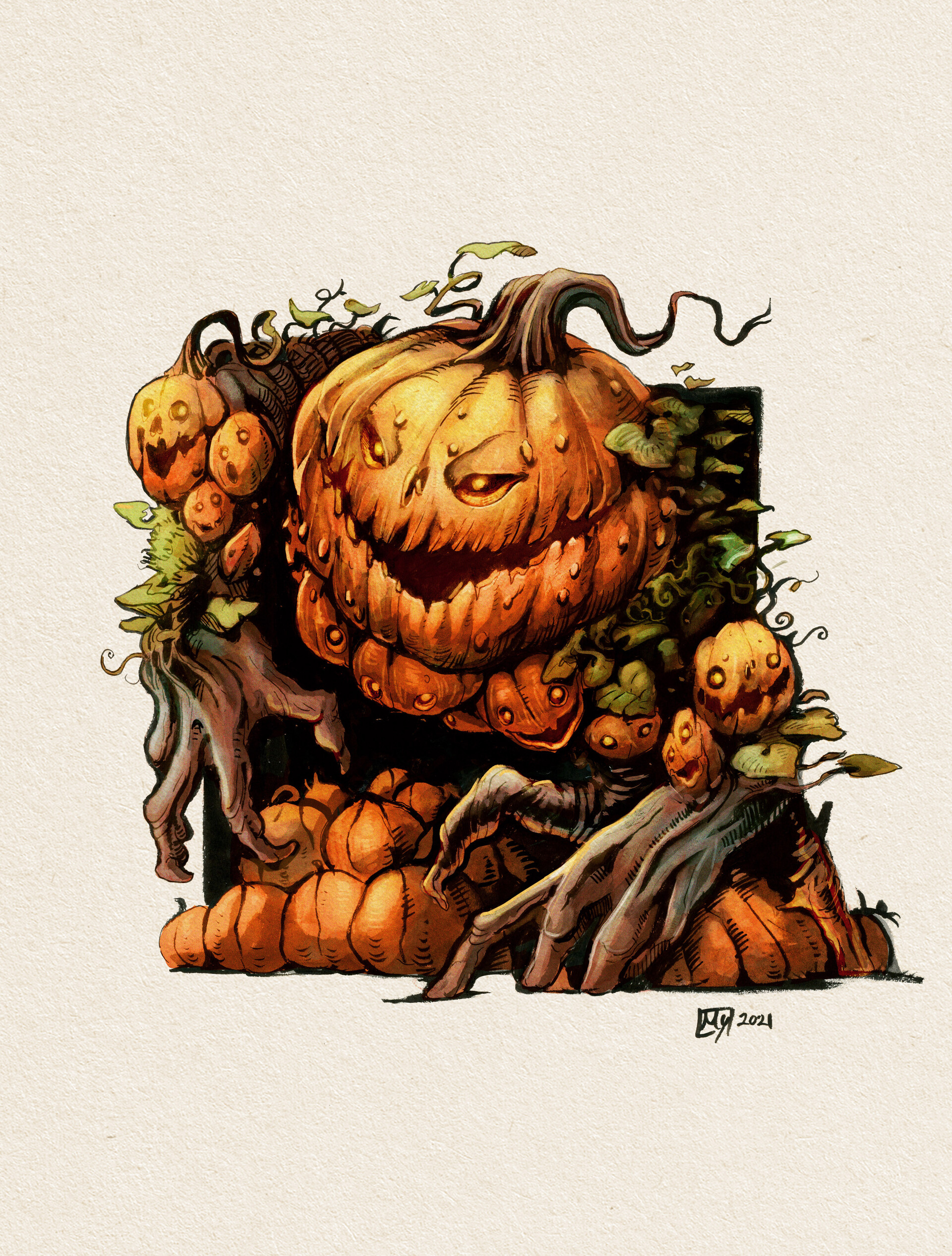 pumpkin creature dnd
