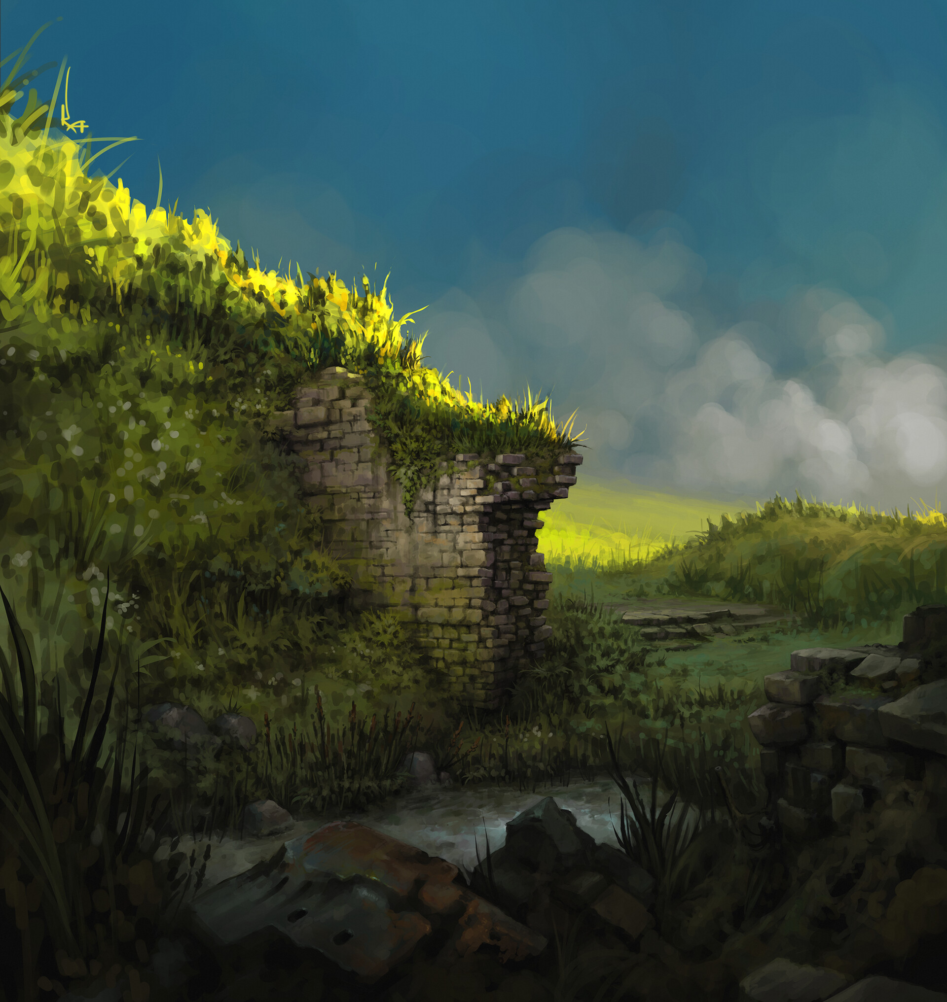 ArtStation - some bricks