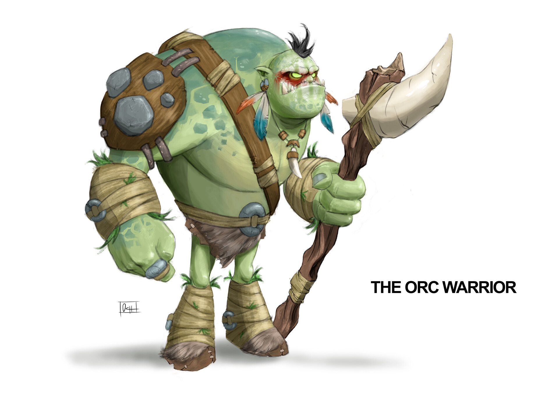 ArtStation - The Orc Warrior