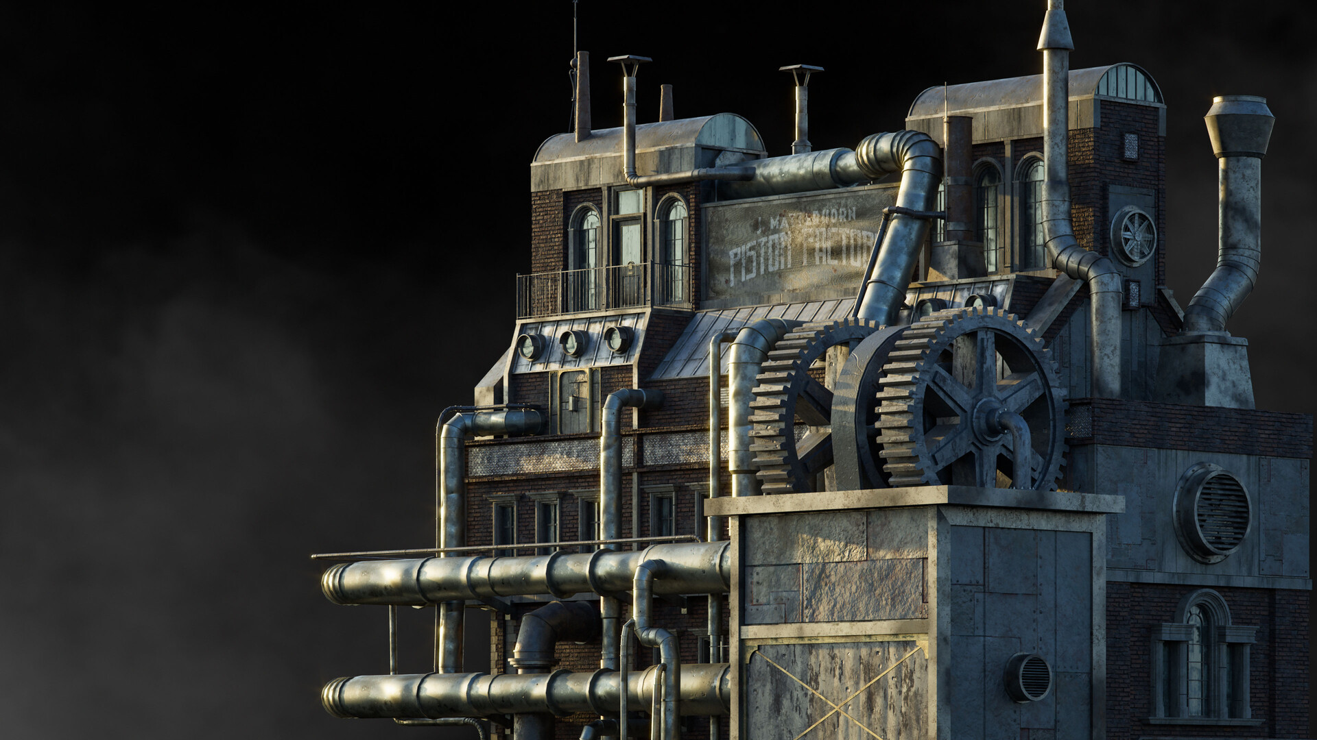 KitBash3D - DieselPunk - 3D Asset Kit | Premium Assets for Movies ...