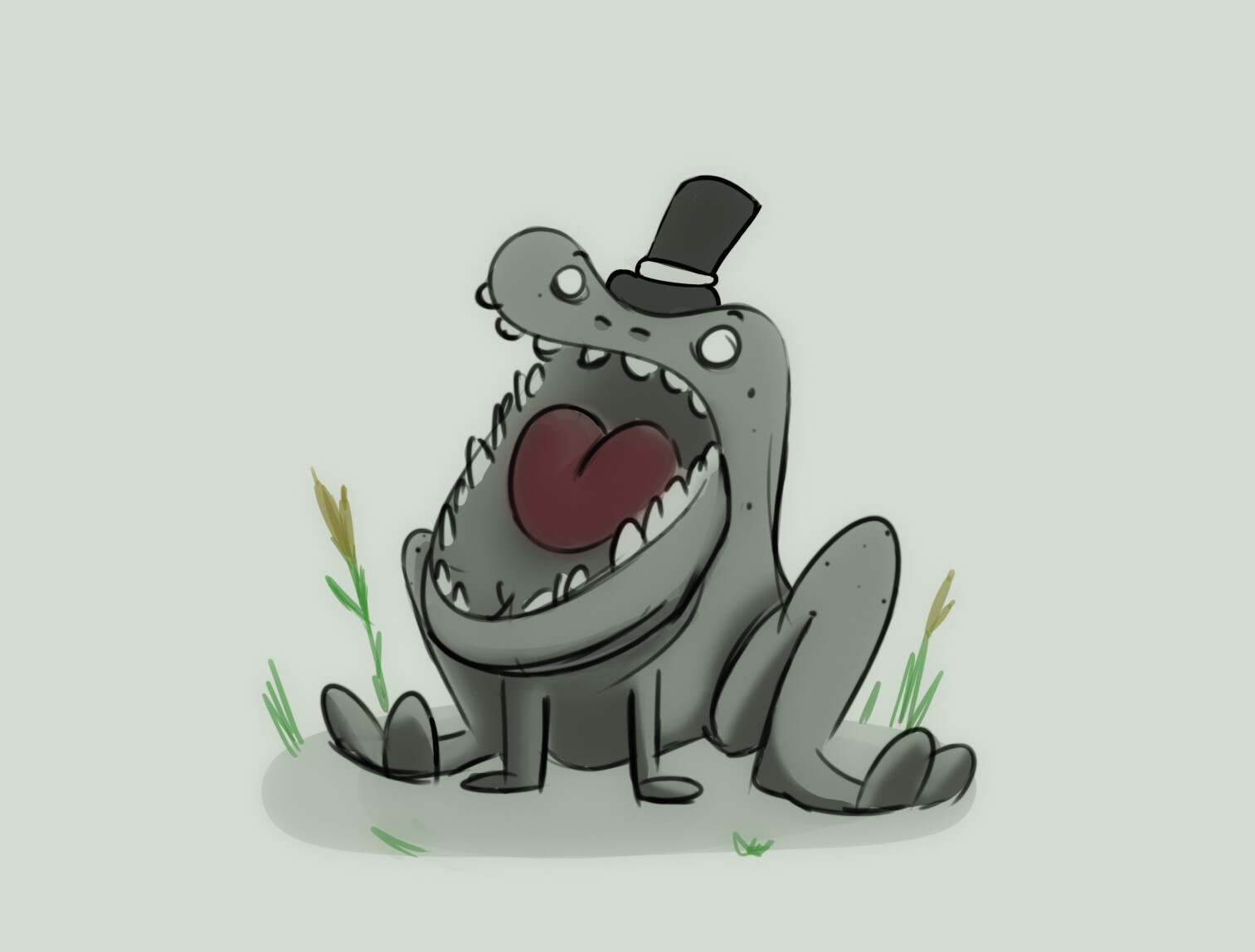 ArtStation - frog hat guy