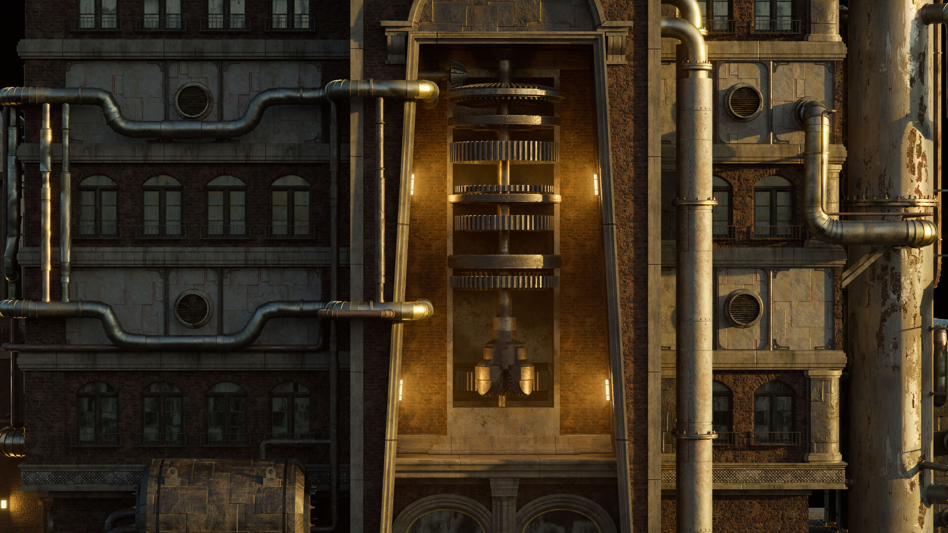 KitBash3D - DieselPunk - 3D Asset Kit | Premium Assets for Movies ...