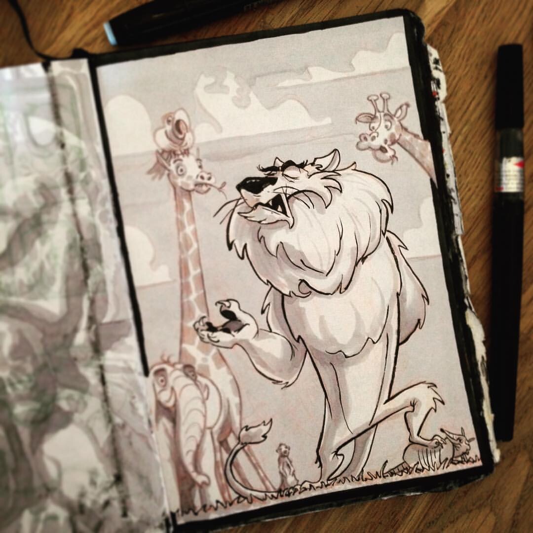 ArtStation - The Kings Proposal - Ink Day 23