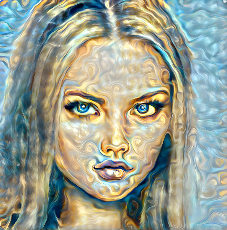 ArtStation - Vision Of A Young Woman by Dana Edwards