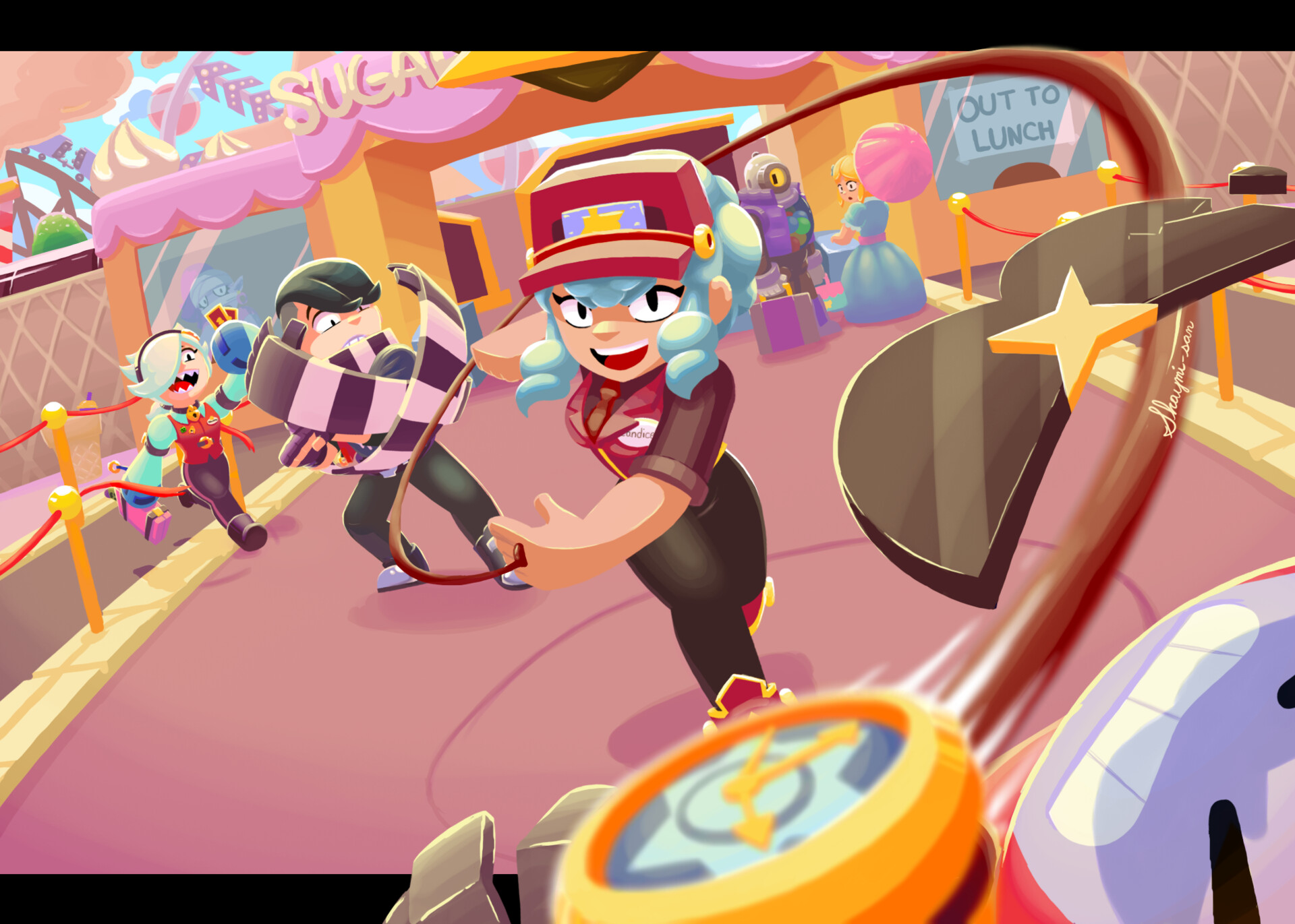 ArtStation - Candice Screen Art