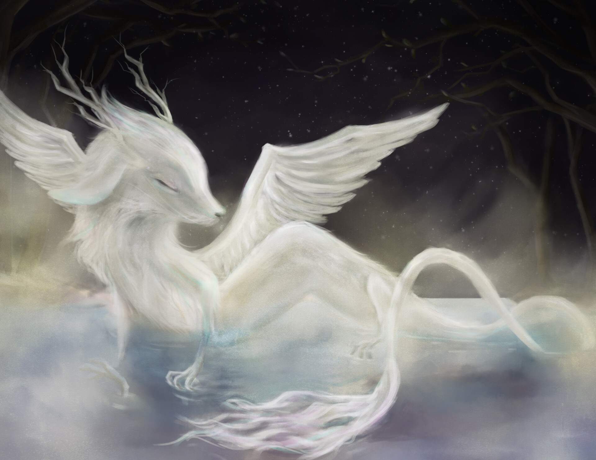 ArtStation - Forest Dragon