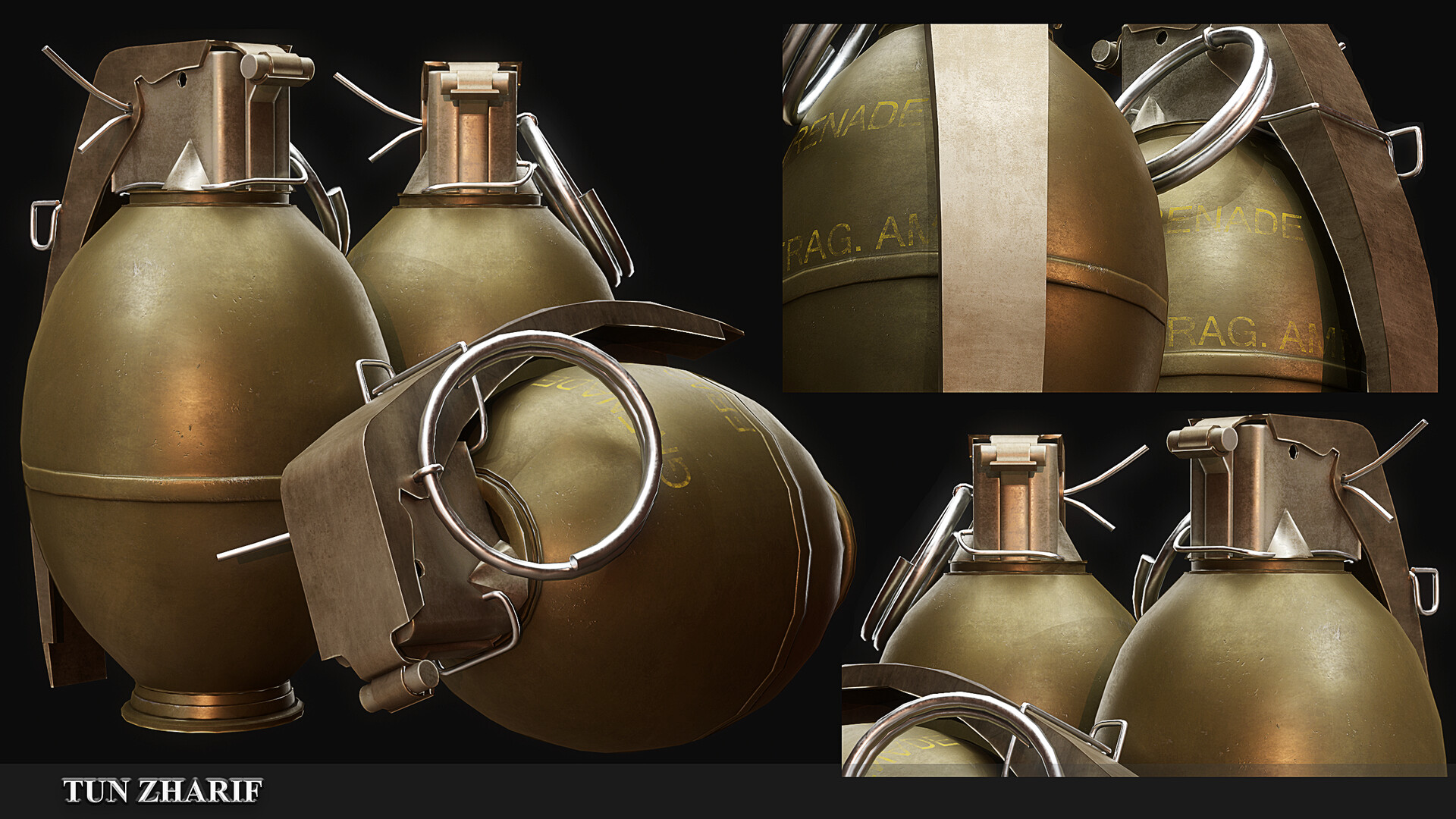 Tun Zharif - M51 Grenade