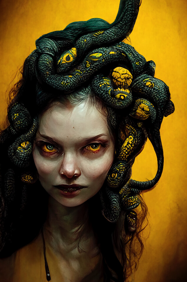 ArtStation - Medusa Render 1