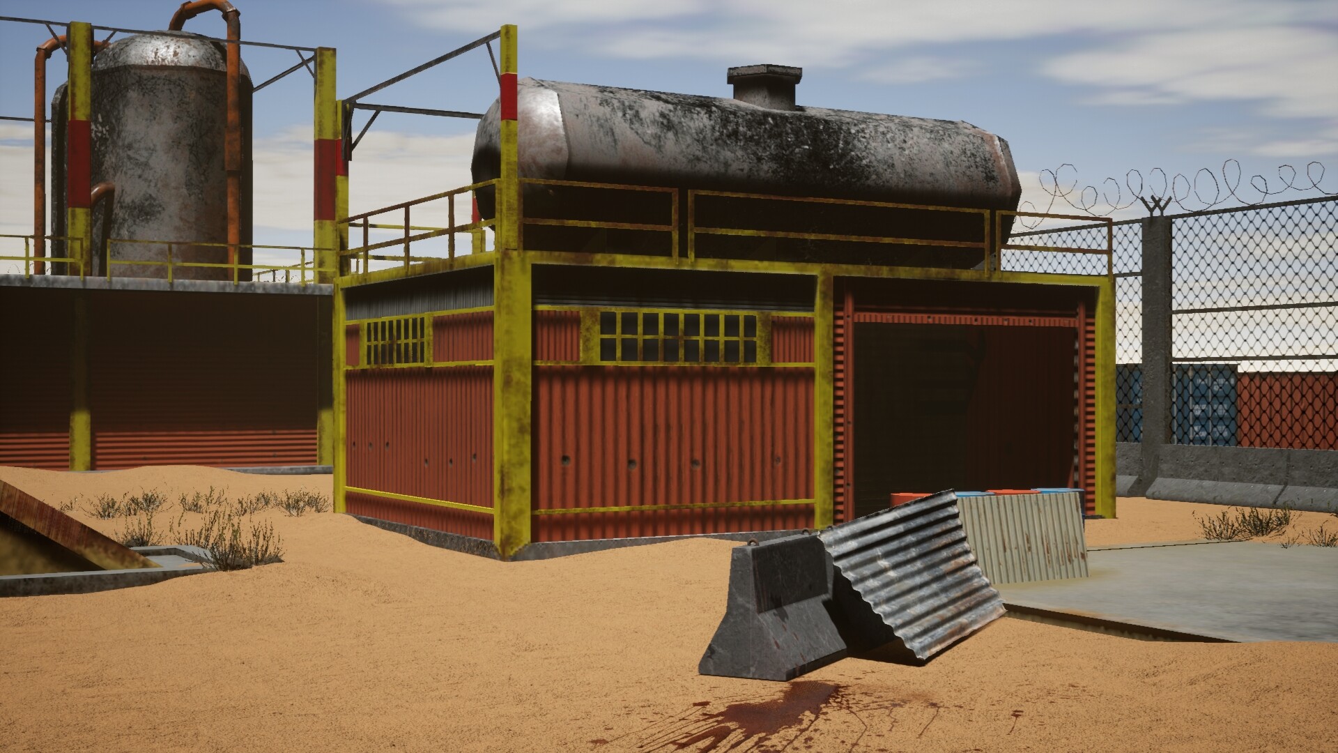 satyam gupta - Low_Poly_Call Of Duty Rust Map