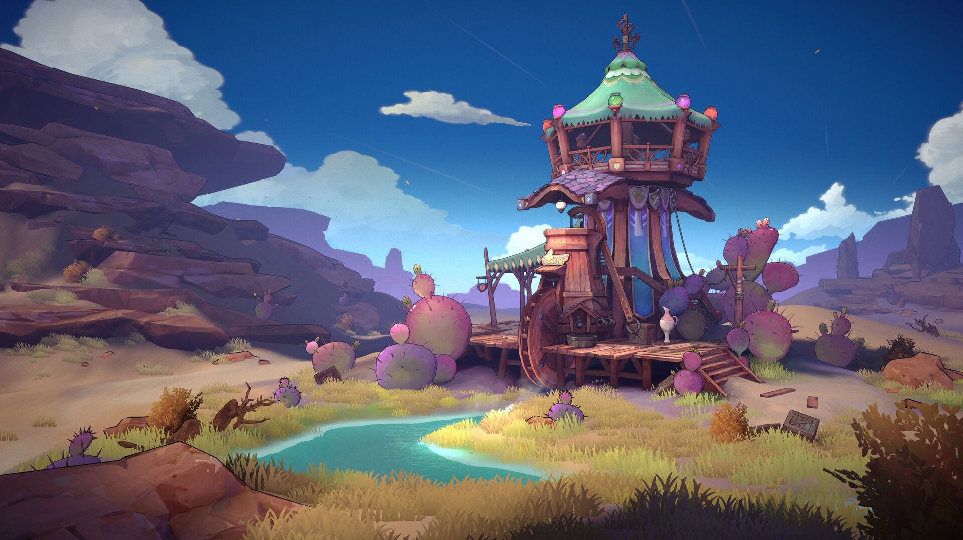 ArtStation - Cactus Inn~