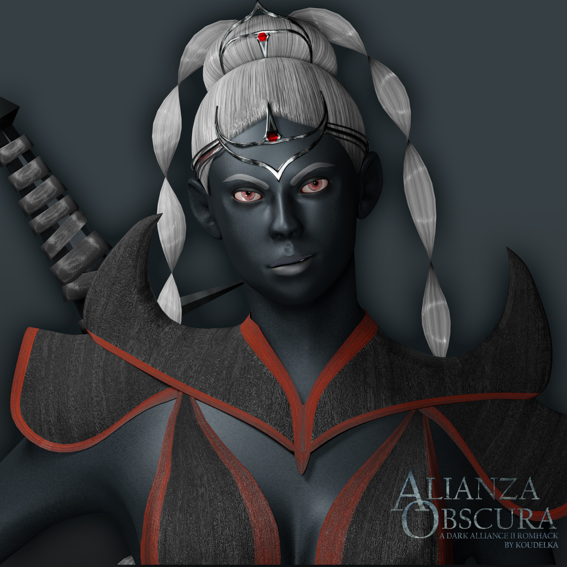 ArtStation - Lilvarra, Drow Cleric