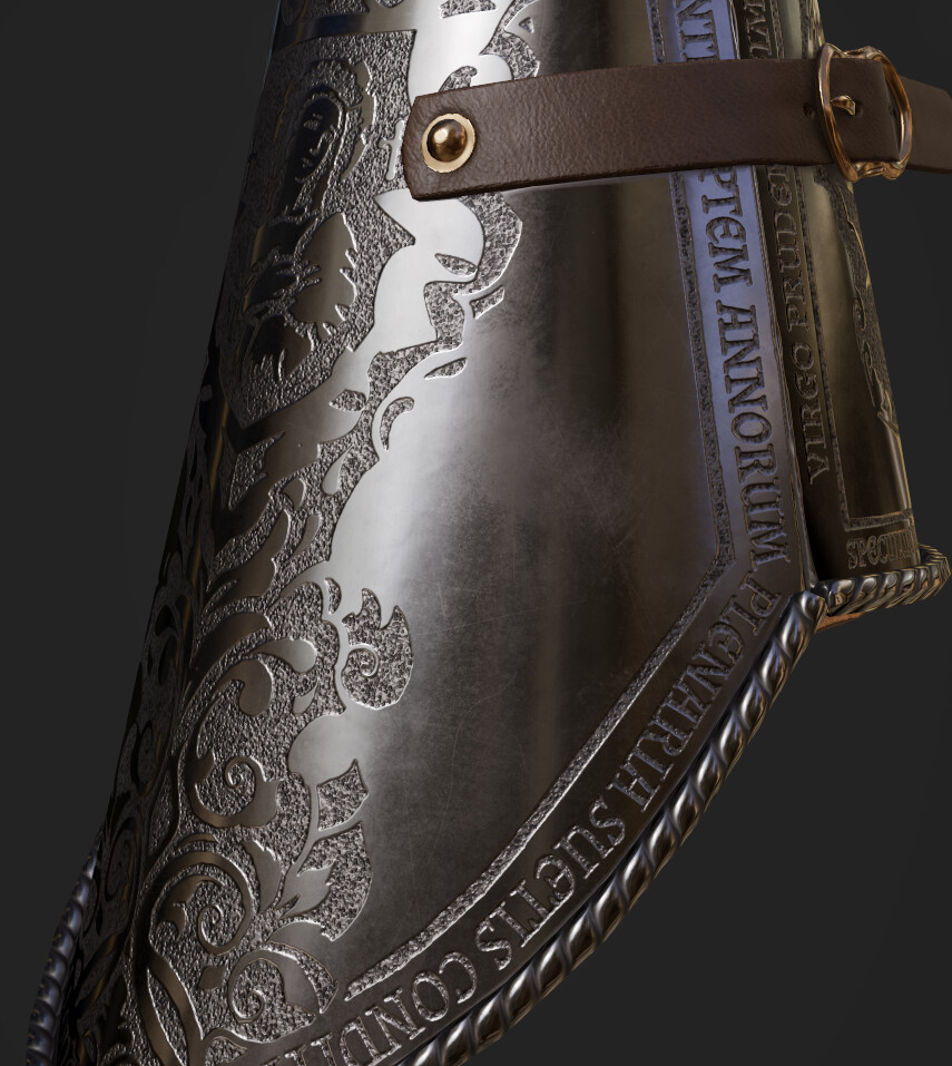 Piotr Walczuk - Ceremonial Gauntlet of the Holy Knight of Saint Mary ...