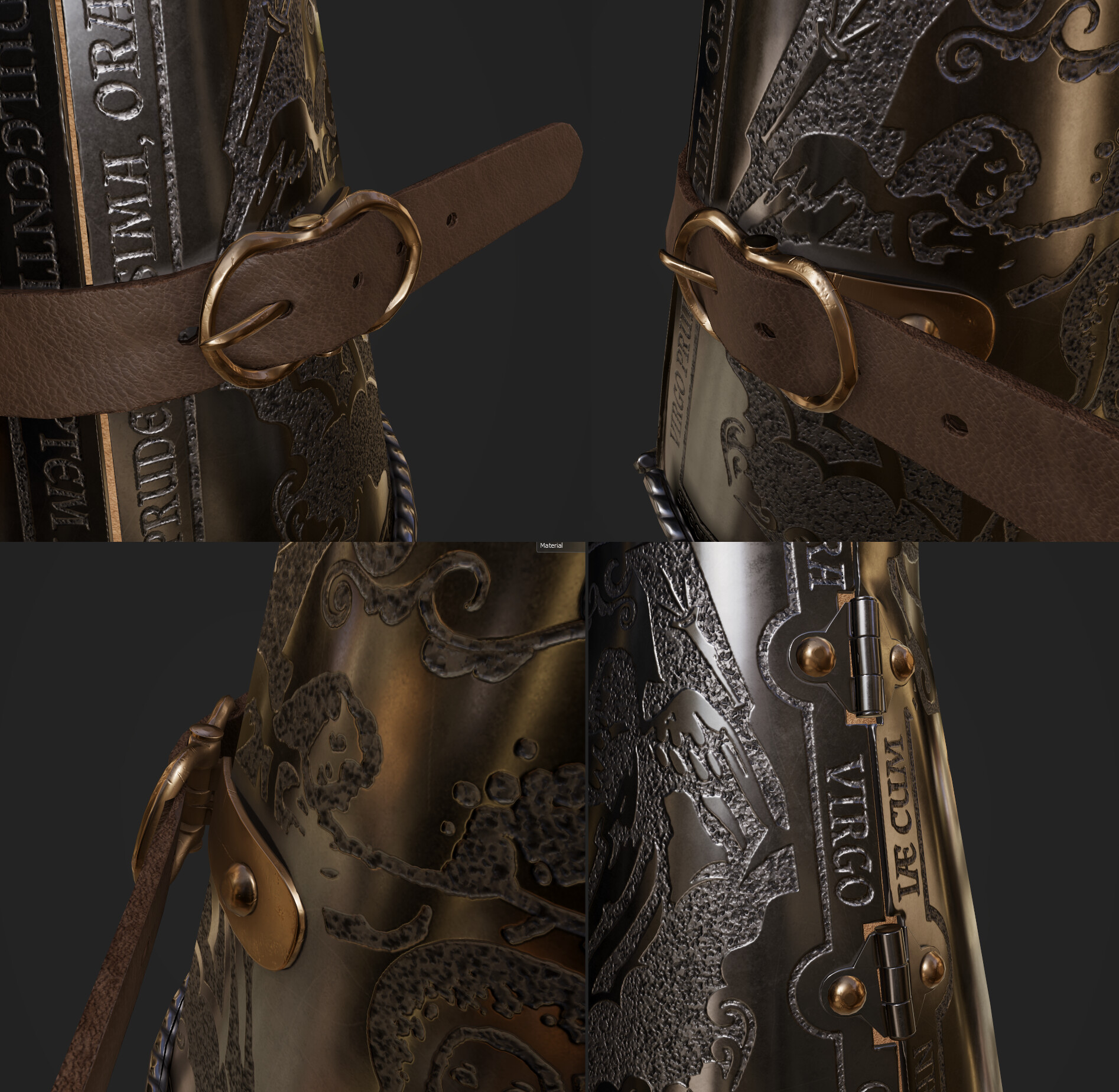 Piotr Walczuk - Ceremonial Gauntlet of the Holy Knight of Saint Mary ...