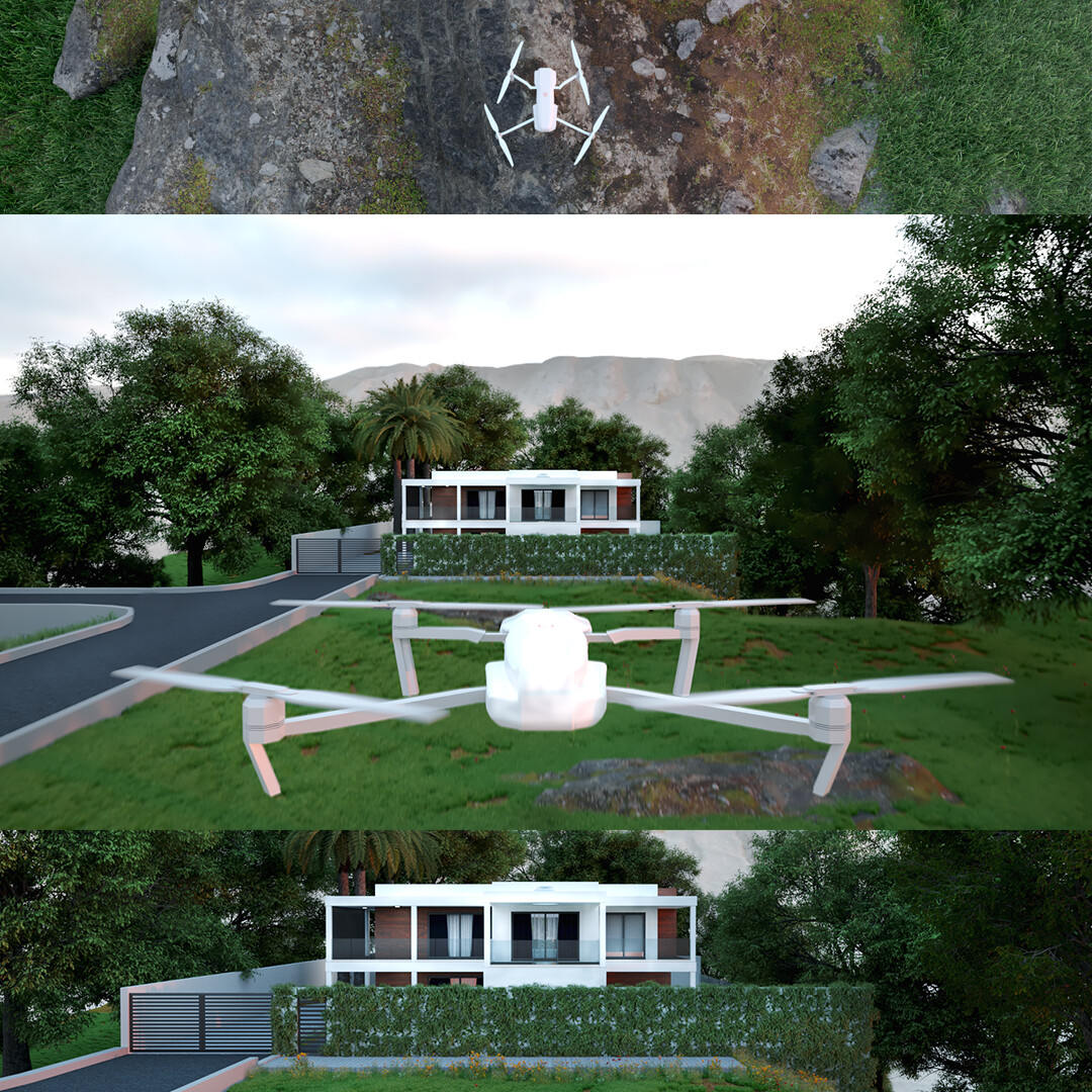 ArtStation - Drone - House