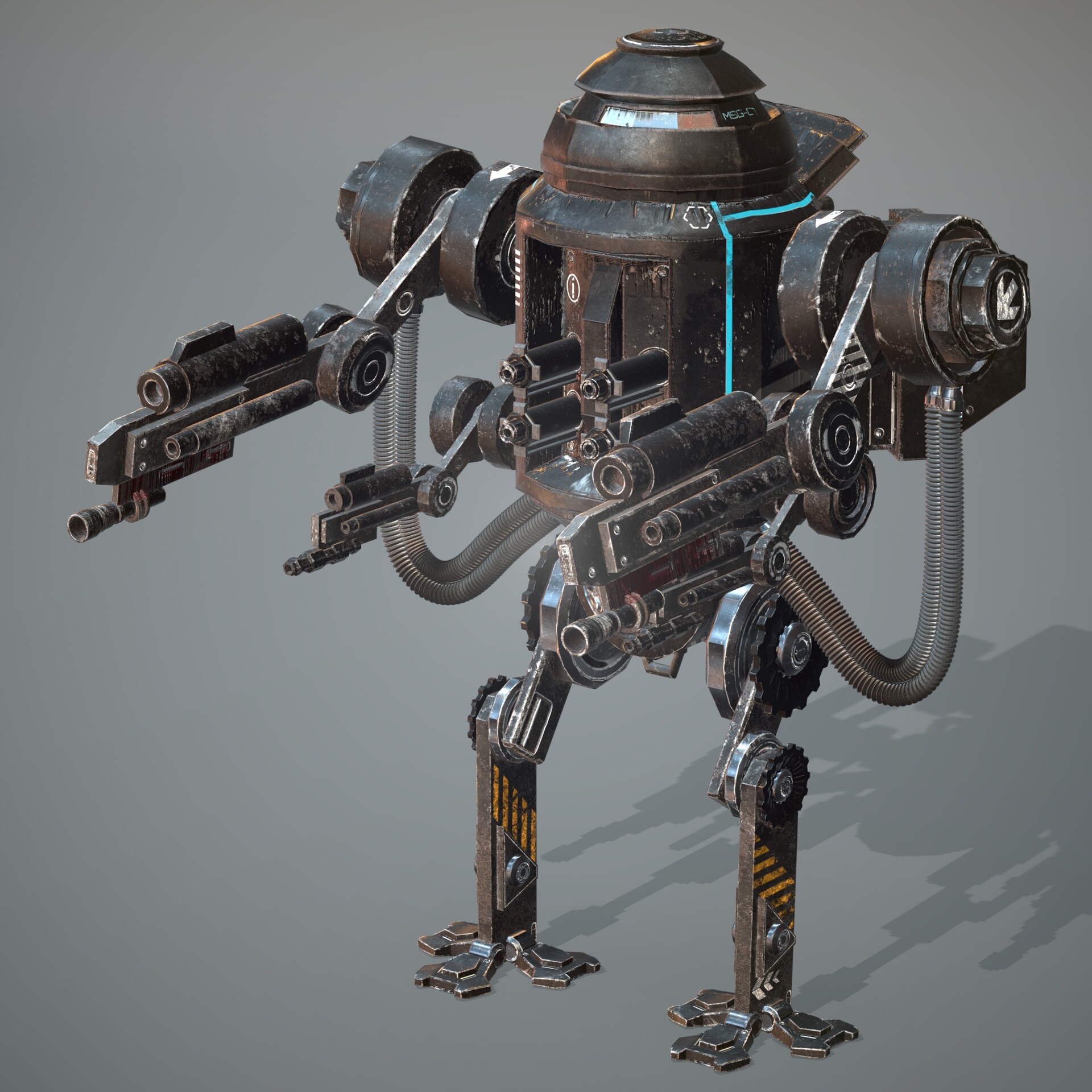 ArtStation - Game Readty Robo