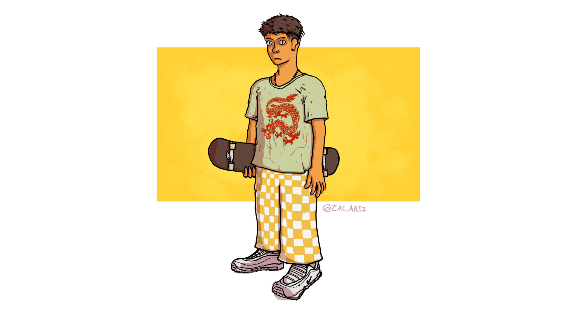 ArtStation - Skate boy